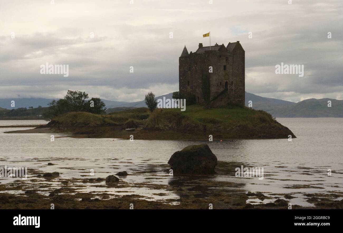 Castle Stalker, Appin, Scotland Stock Photo - Alamy