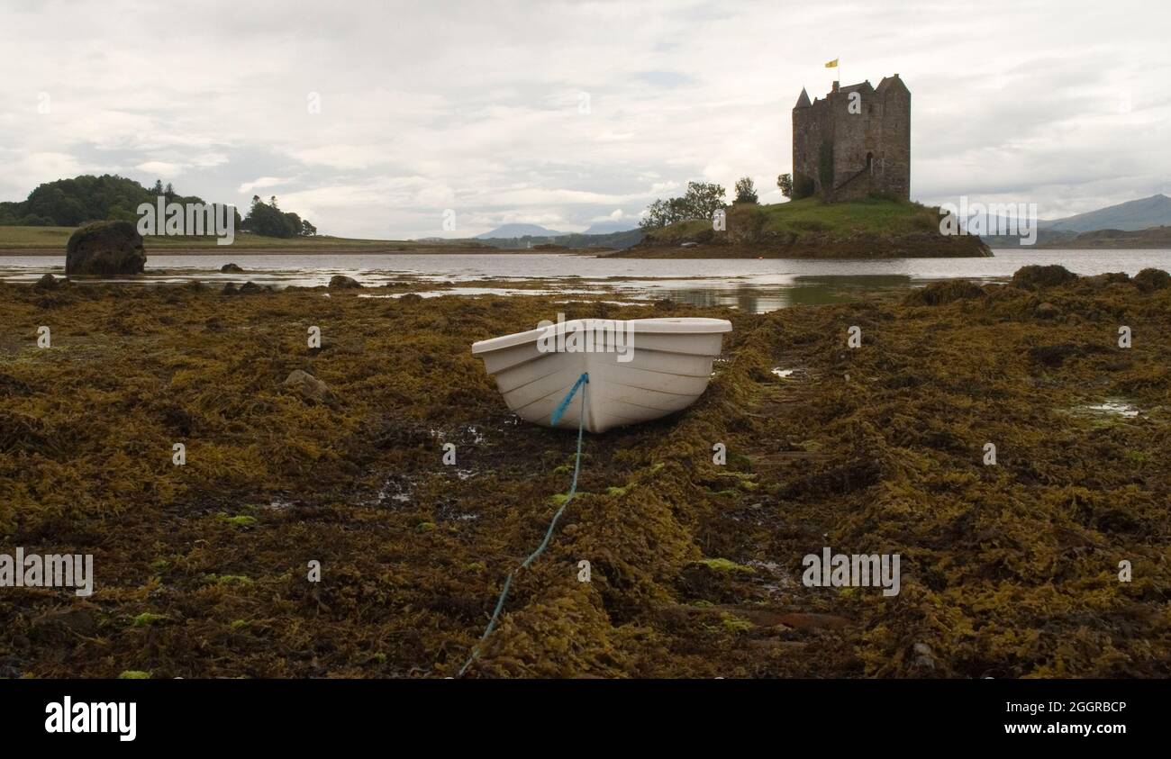 Castle Stalker, Appin, Scotland Stock Photo - Alamy