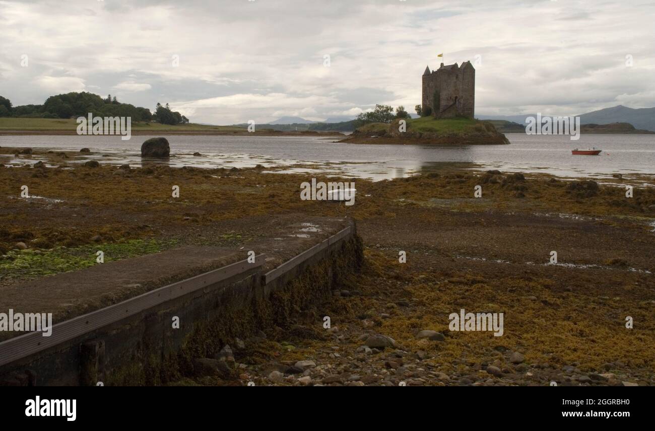 Castle Stalker, Appin, Scotland Stock Photo - Alamy