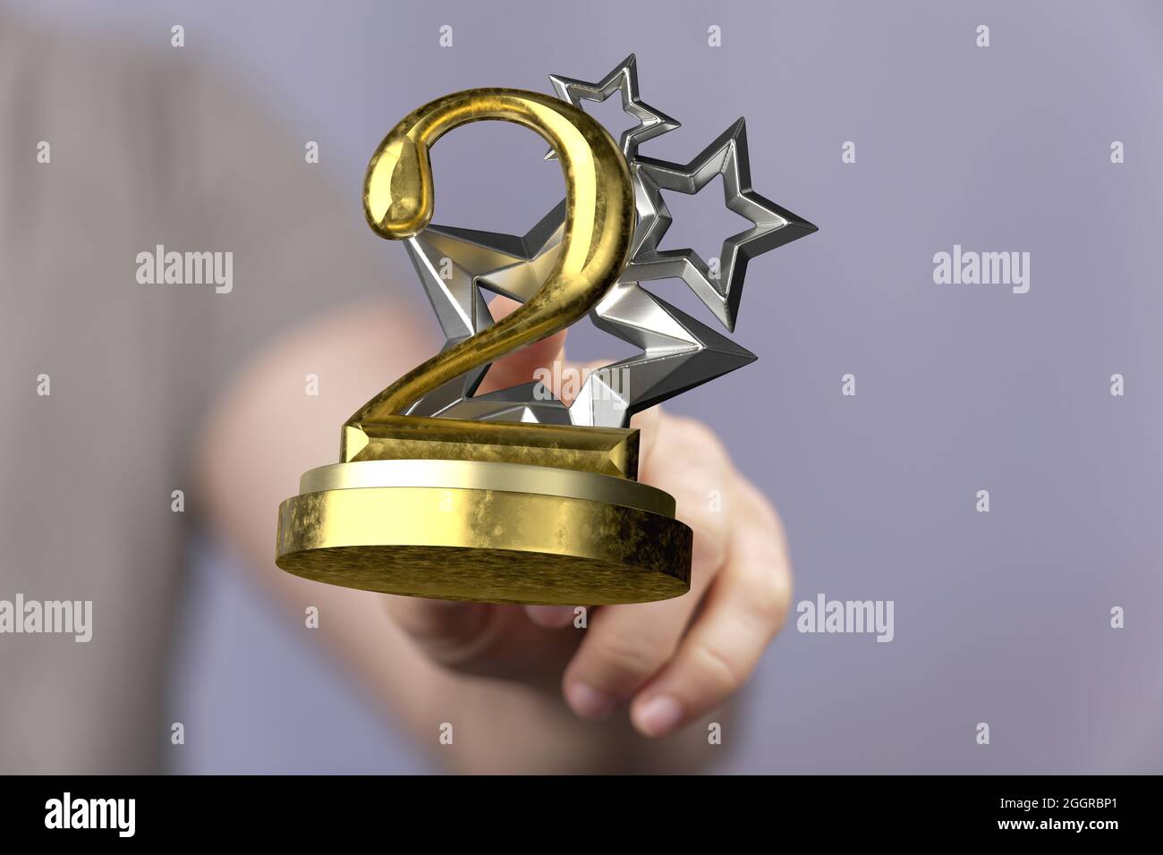 Number 2 badge hi-res stock photography and images - Alamy