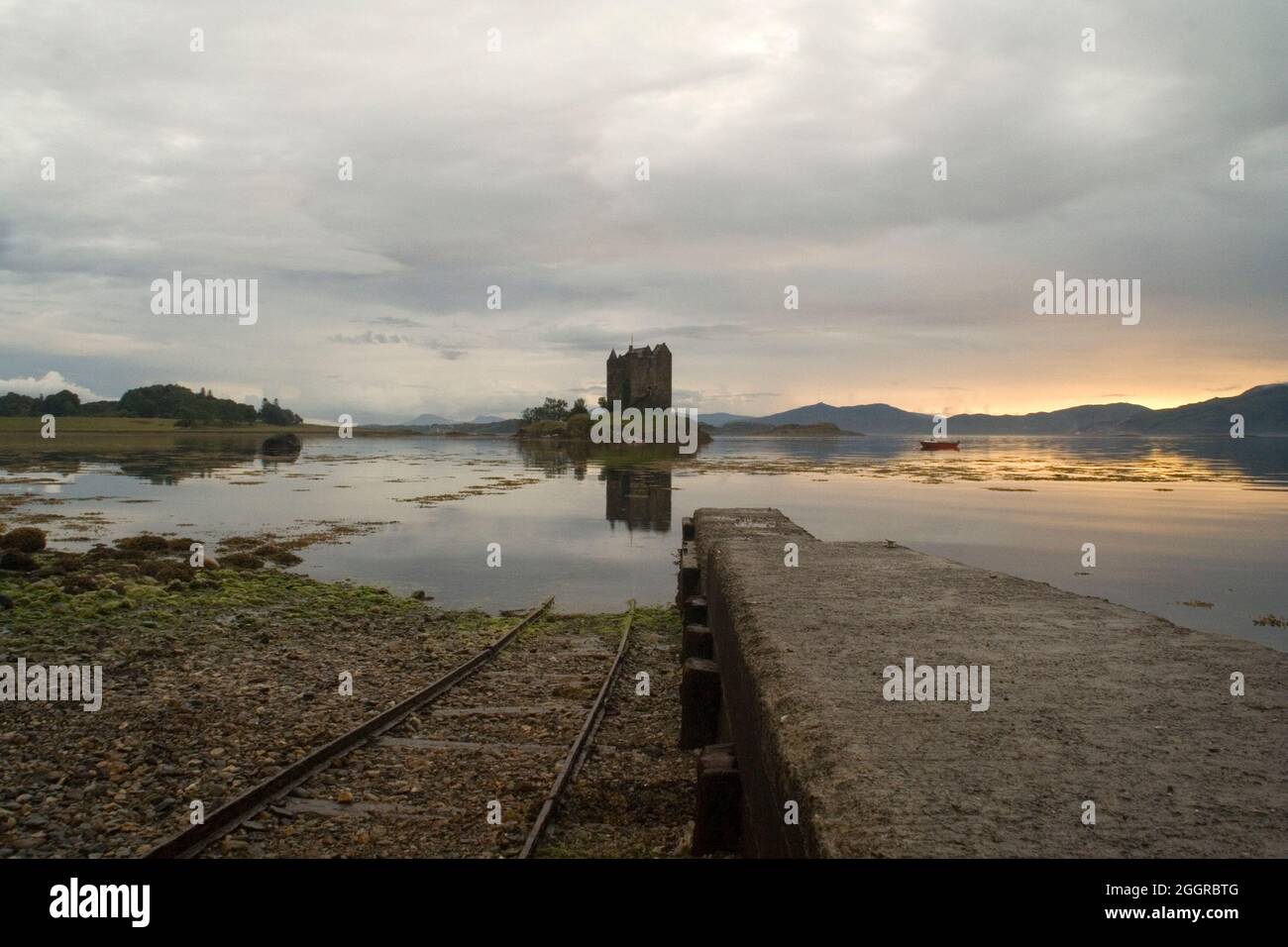 Castle Stalker, Appin, Scotland Stock Photo - Alamy