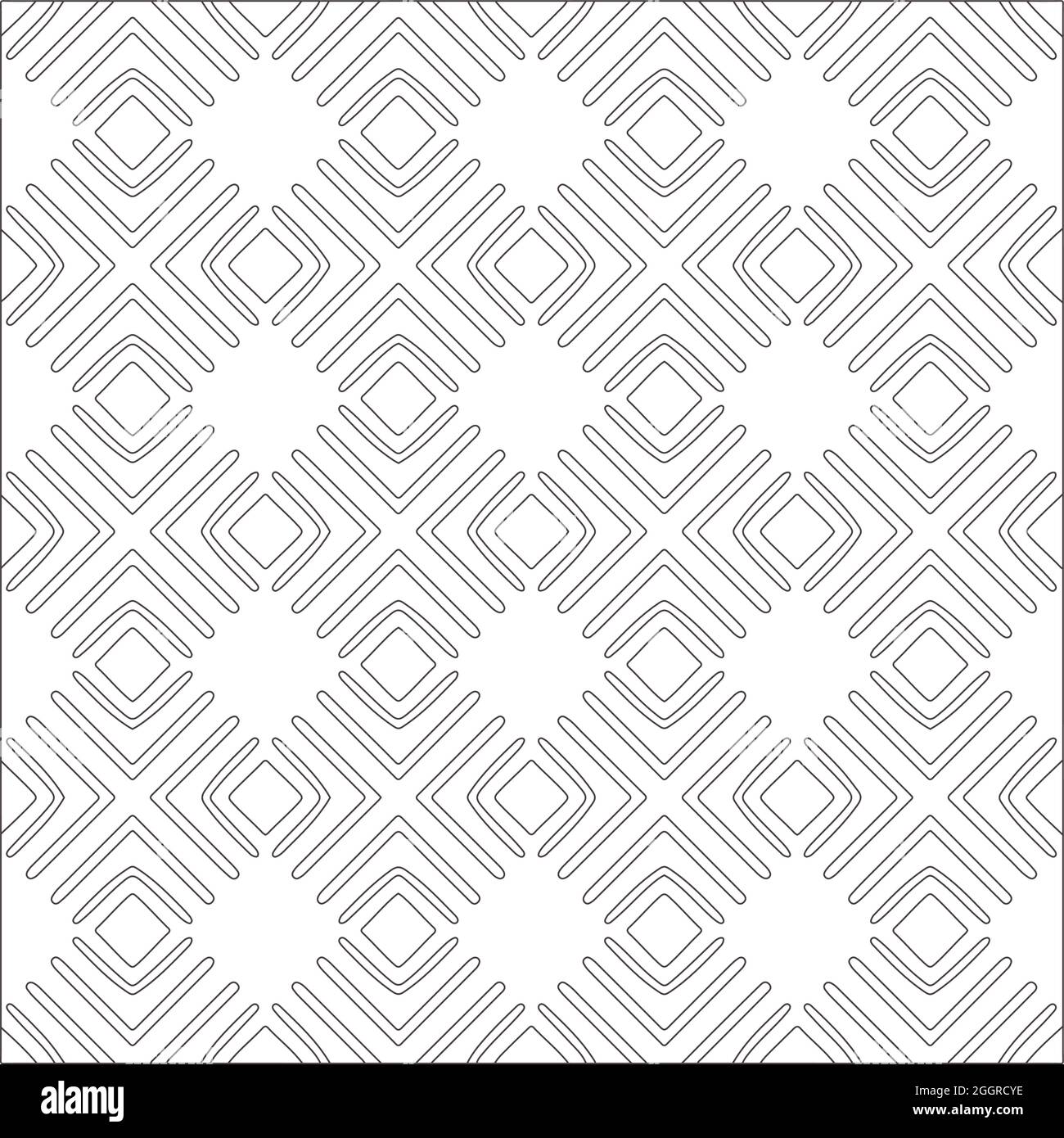 Vector pattern with symmetrical elements . Repeating geometric tiles ...