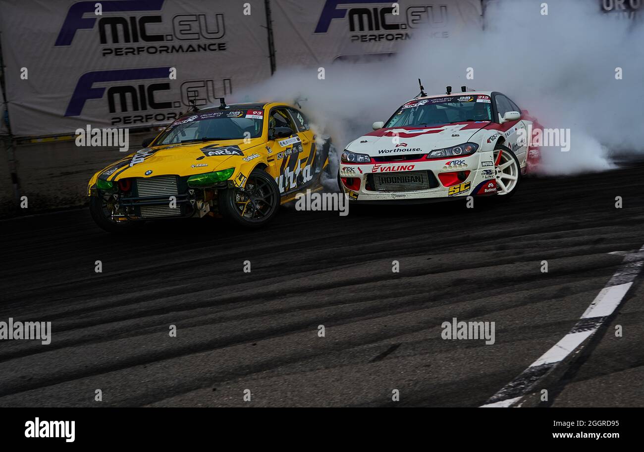 Drift car background hi-res stock photography and images - Alamy