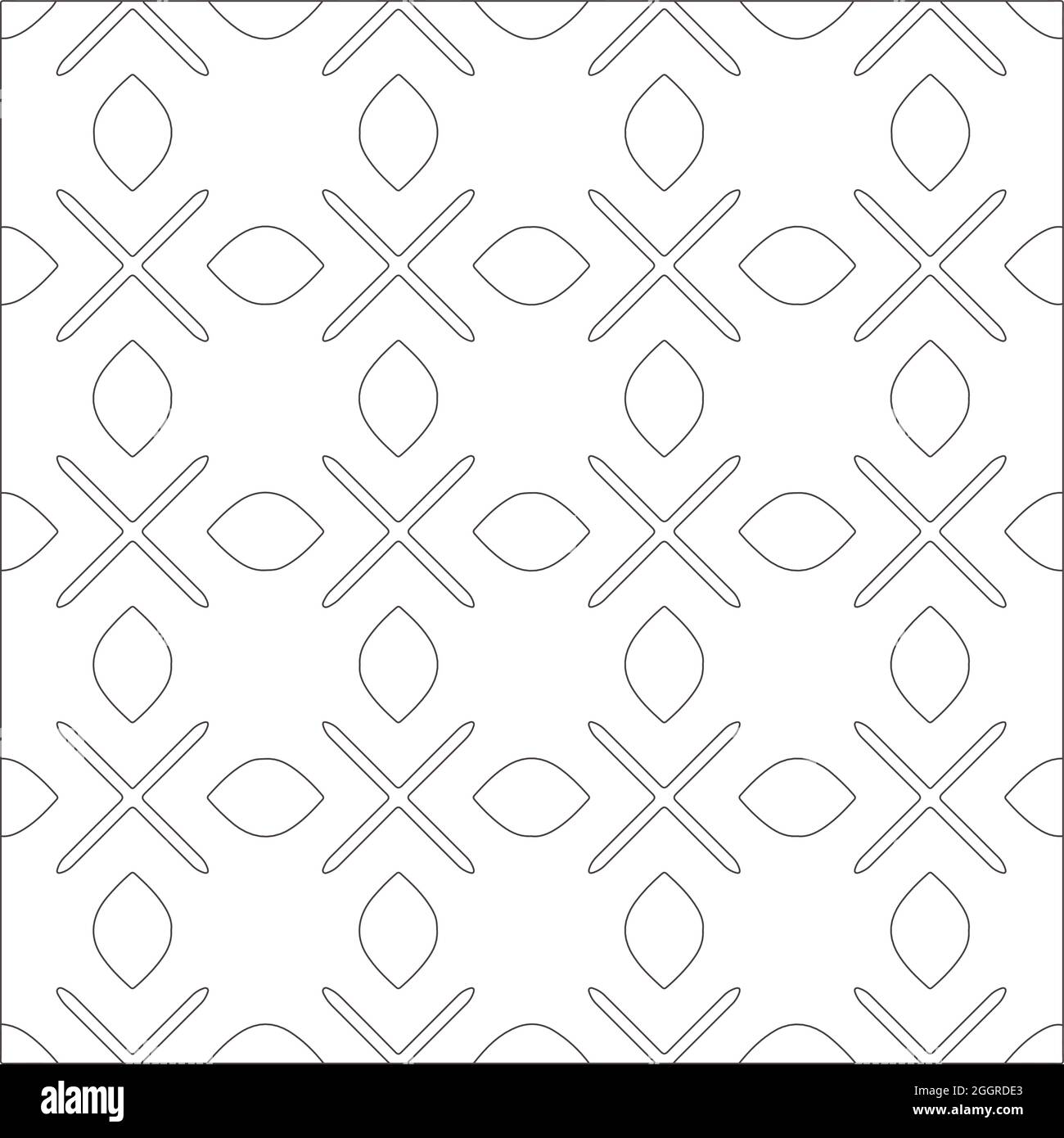 Vector pattern with symmetrical elements . Repeating geometric tiles ...