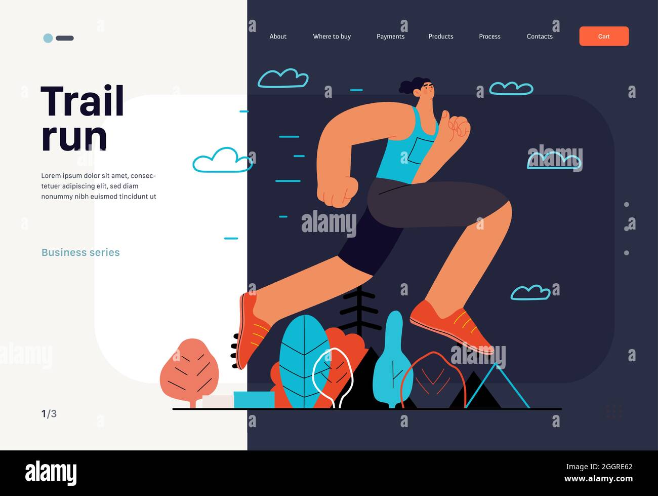 Running h Stock Vector Images - Alamy