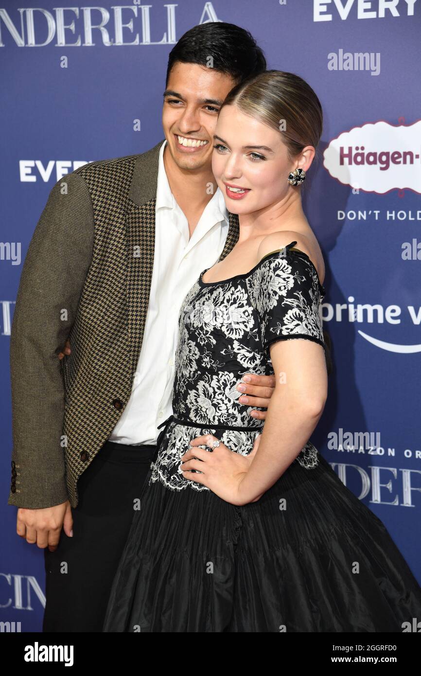 September 2nd, 2021, London, UK. Luke Latchman and Tallulah Greive ...