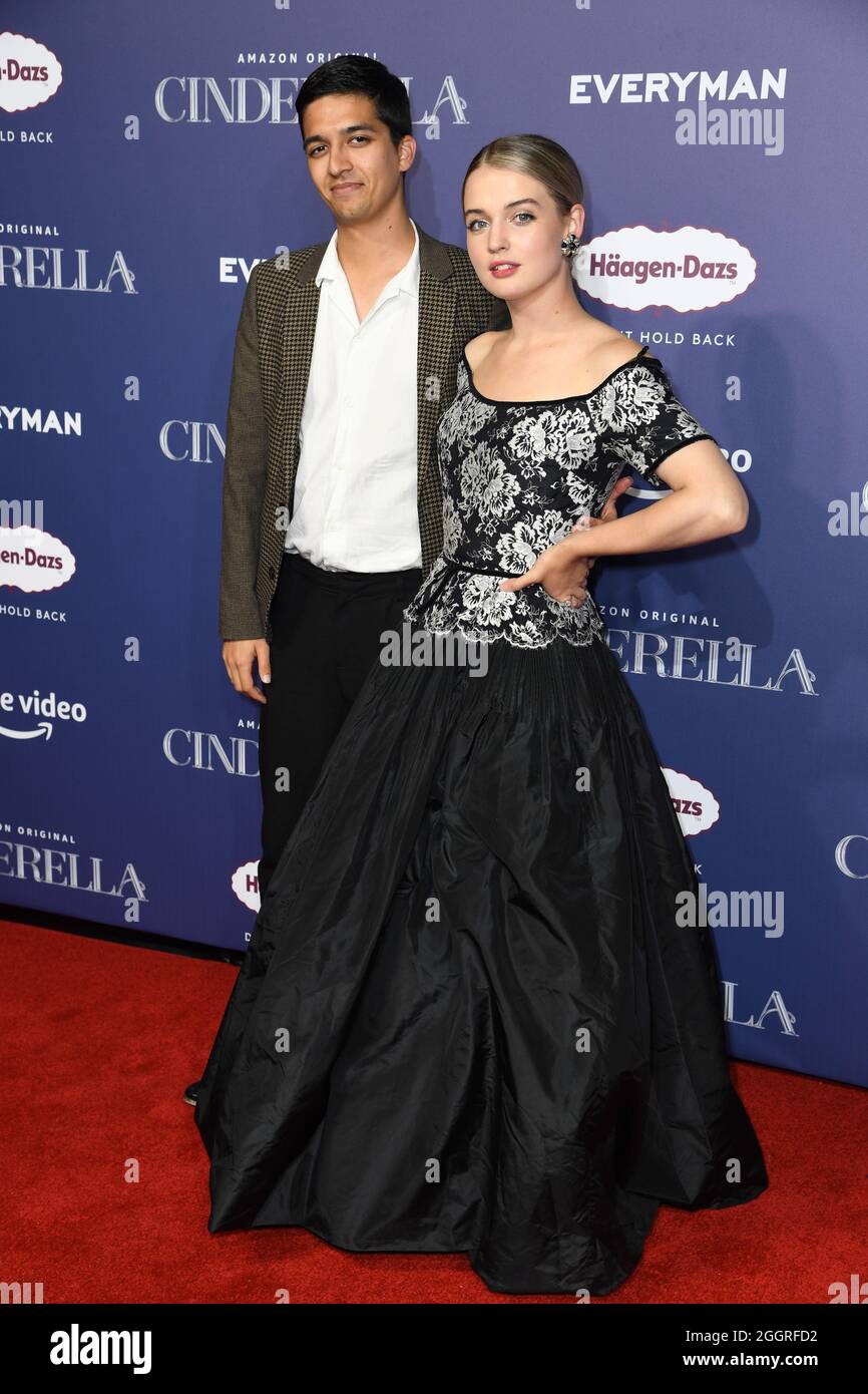 September 2nd, 2021, London, UK. Luke Latchman and Tallulah Greive ...