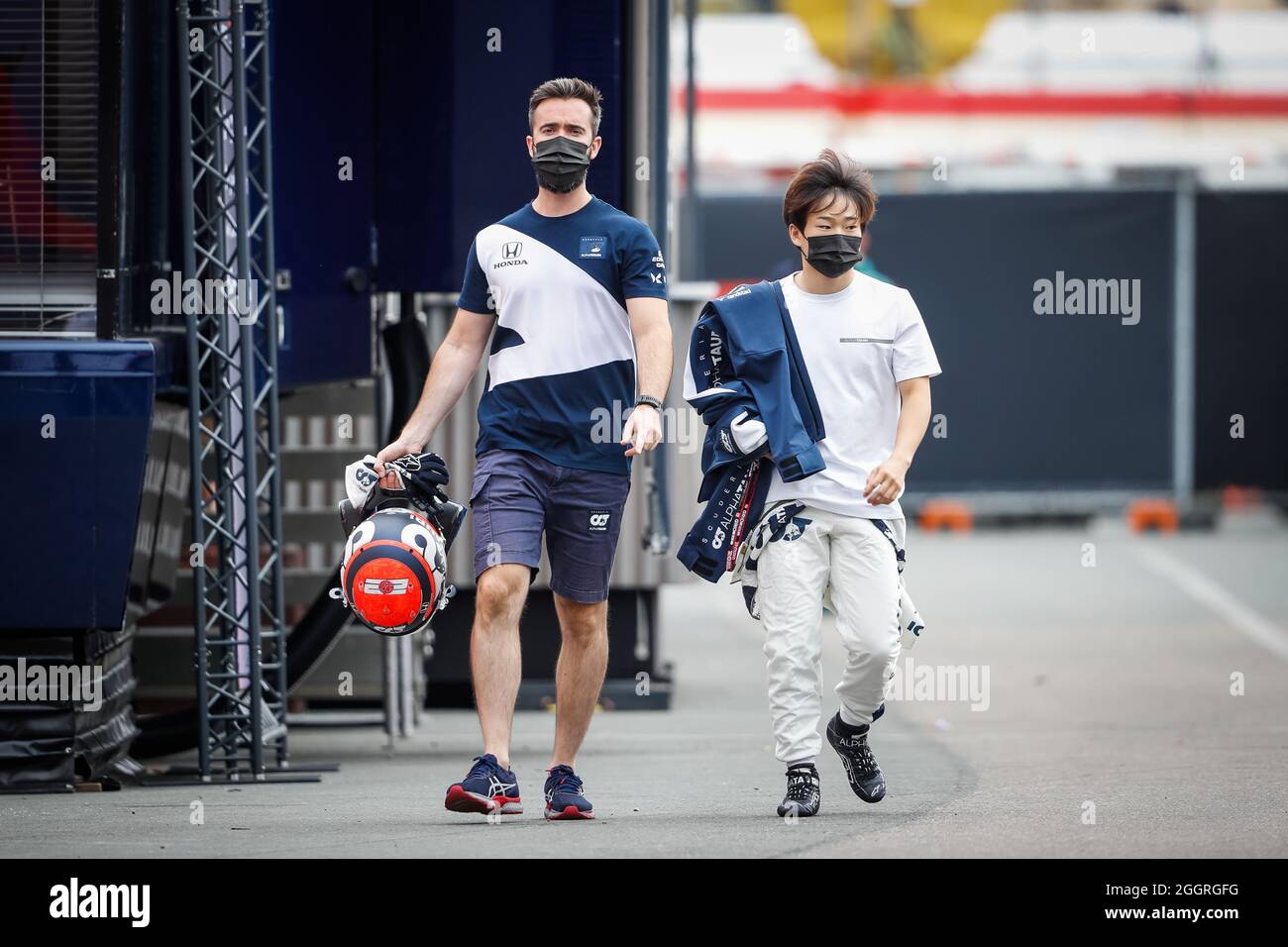TSUNODA Yuki (jap), Scuderia AlphaTauri Honda AT02, portrait during the Formula 1 Heineken Dutch ...