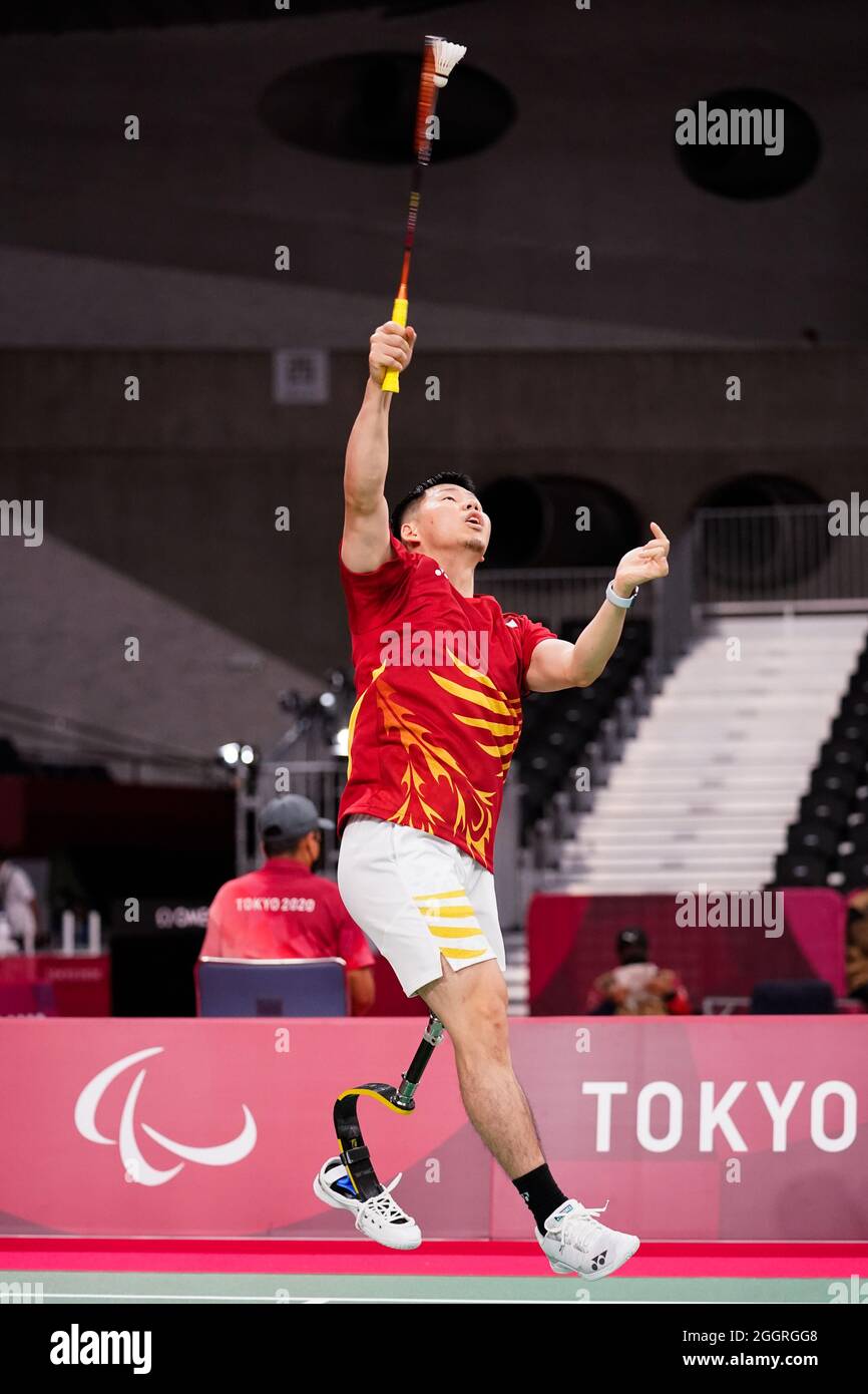 Tokyo, Japan. 2nd Sep, 2021. Daisuke Fujihara (JPN) Badminton : Men's ...