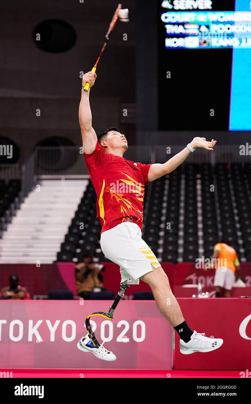 Tokyo, Japan. 2nd Sep, 2021. Daisuke Fujihara (JPN) Badminton : Men's ...