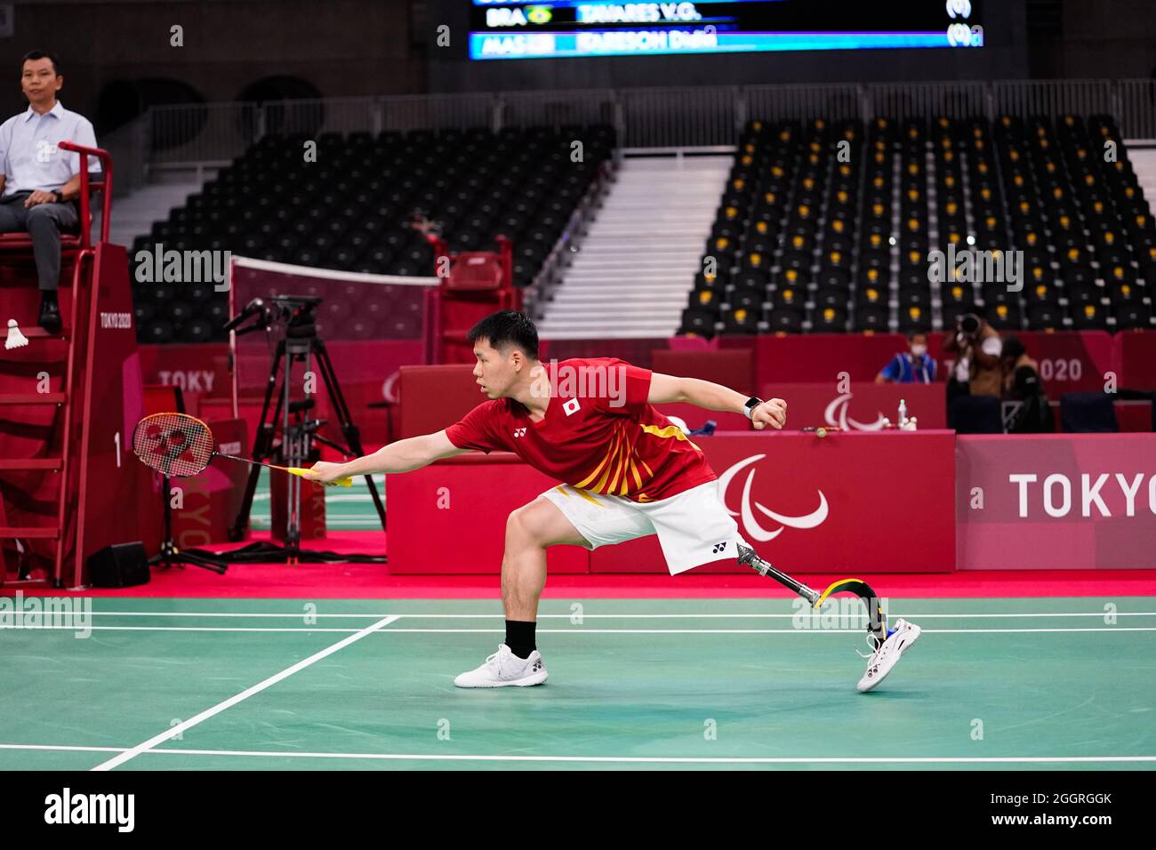 Tokyo, Japan. 2nd Sep, 2021. Daisuke Fujihara (JPN) Badminton : Men's ...