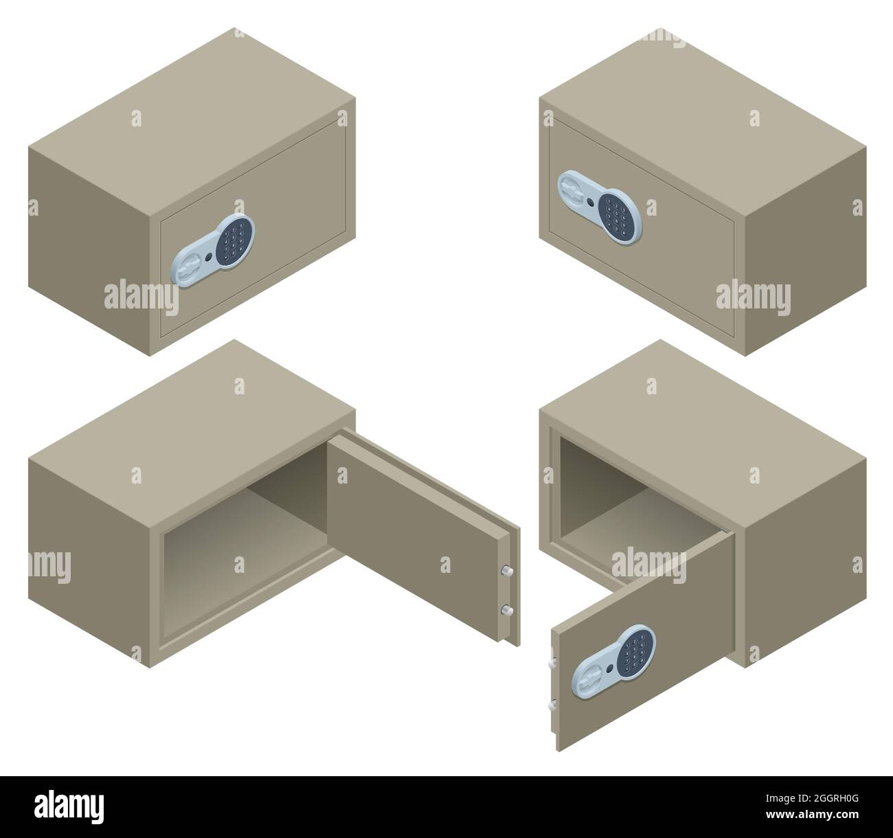 Large safes vector hi-res stock photography and images - Alamy
