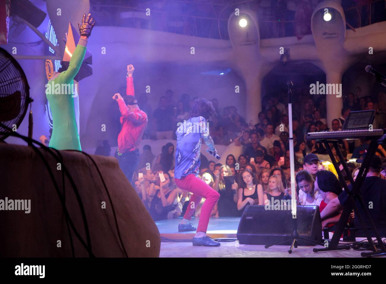 Odessa, Ukraine June 21, 2013: Quest Pistols at Ibiza club. Artist ...