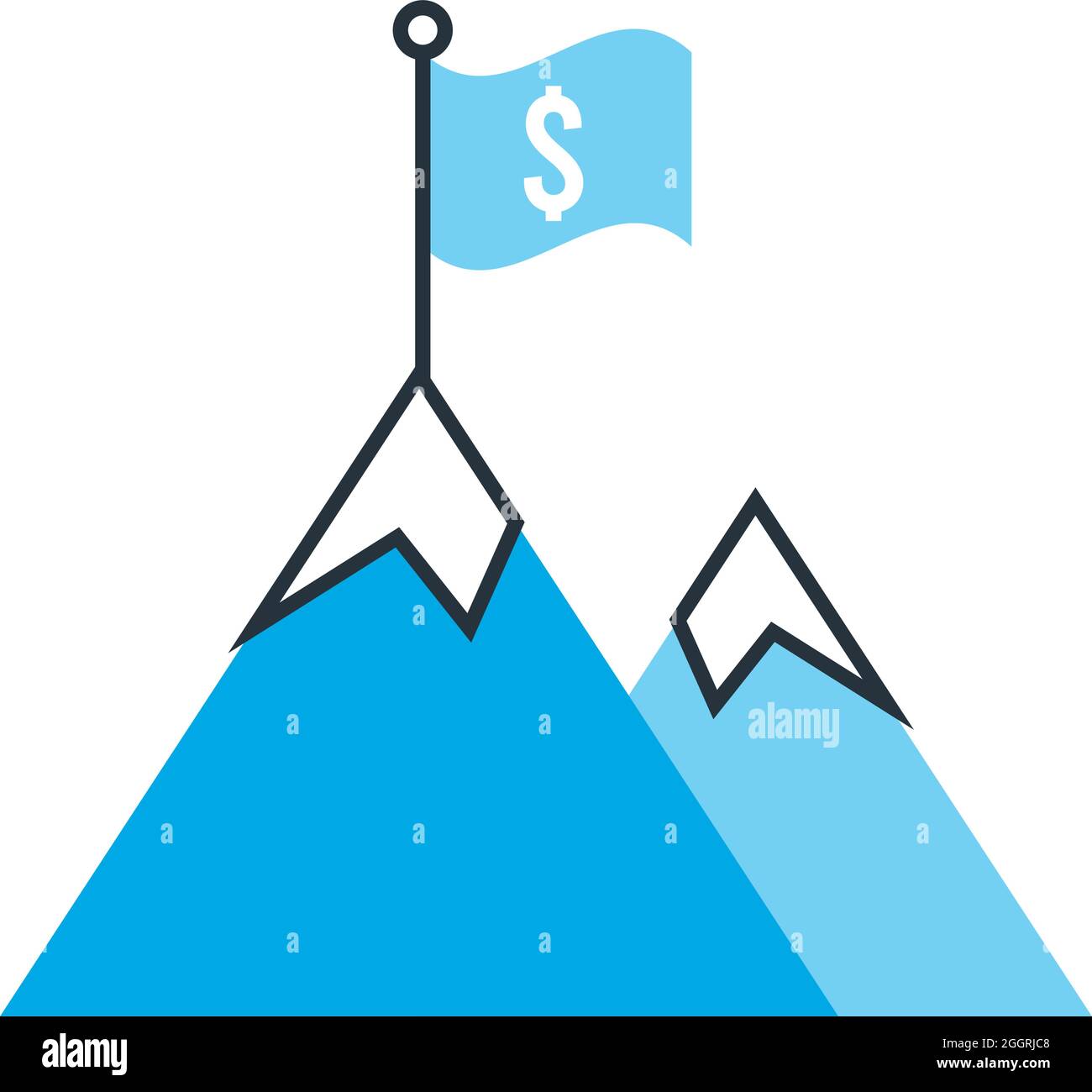 Finances flag Stock Vector Images - Alamy