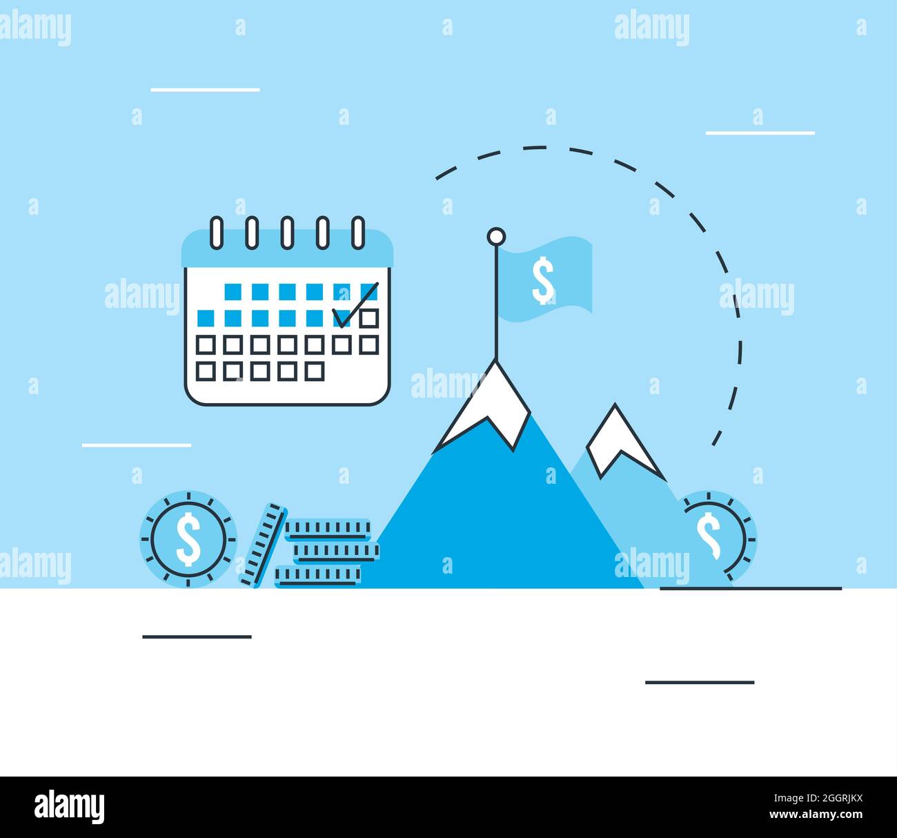 short term icons scene Stock Vector Image & Art - Alamy