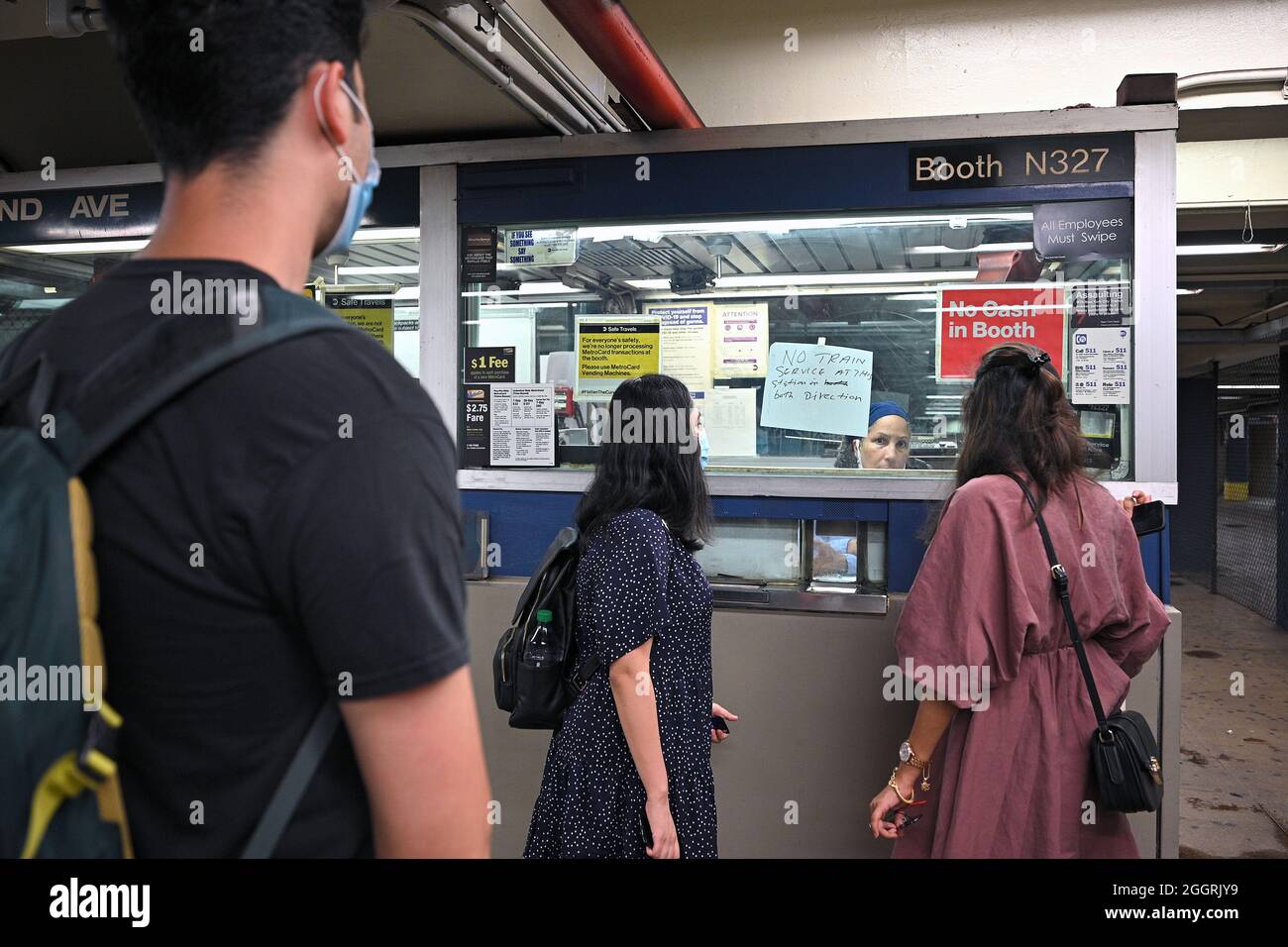 Toll booth operator hi-res stock photography and images - Alamy