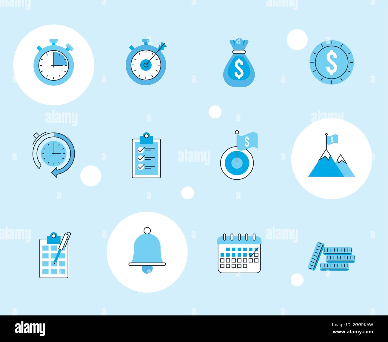 Short term planning Stock Vector Images - Alamy