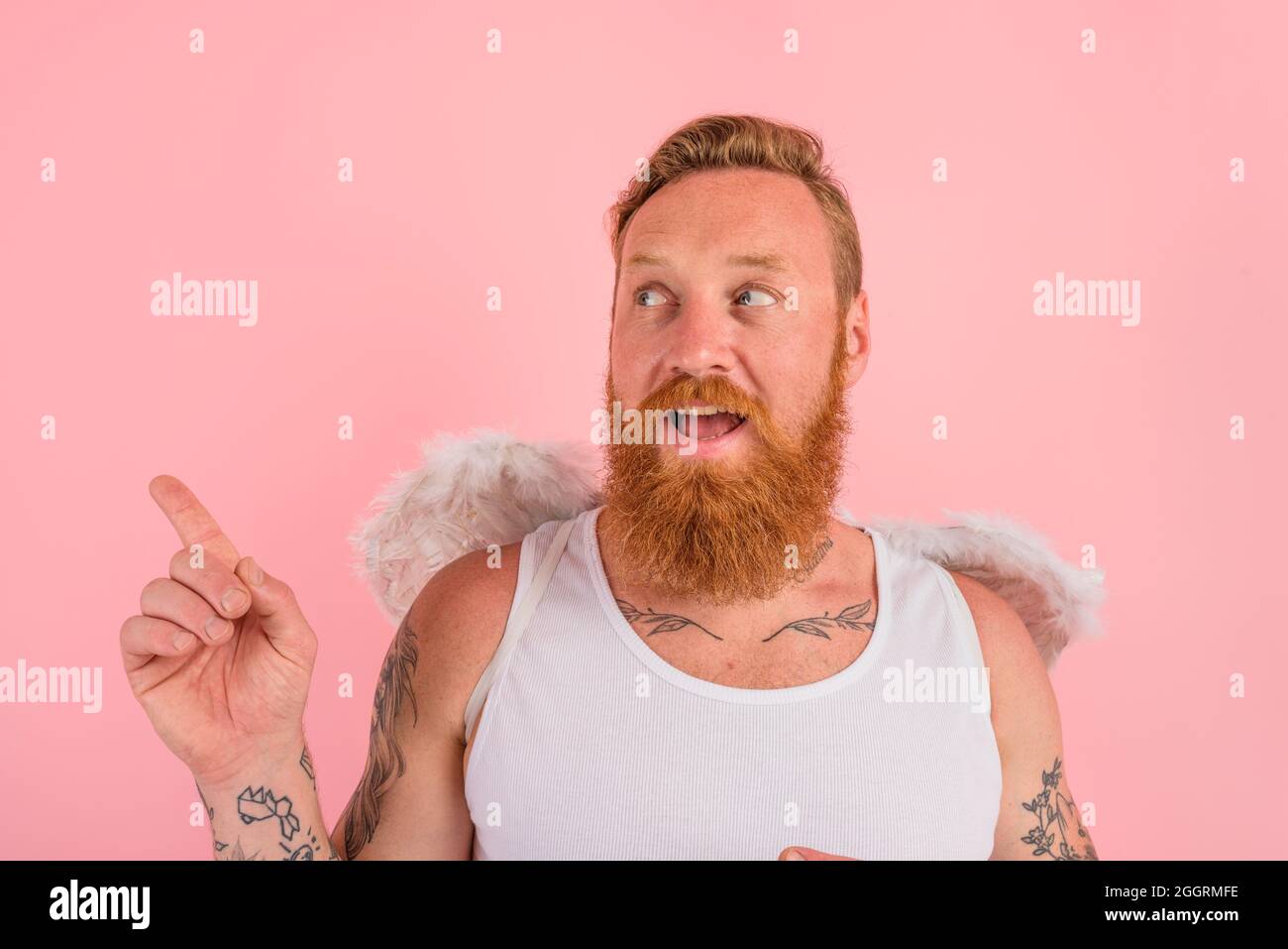 Angel tattoo hi-res stock photography and images - Alamy