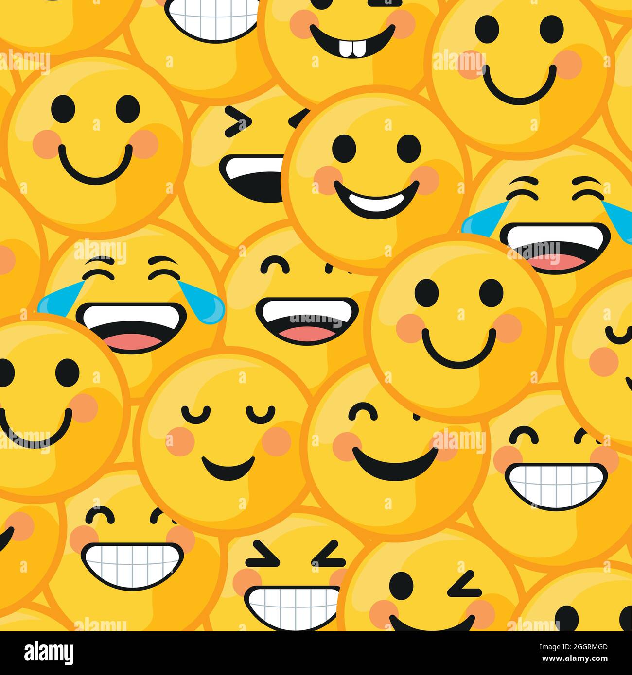 Happy balls smiling faces Stock Vector Images - Alamy