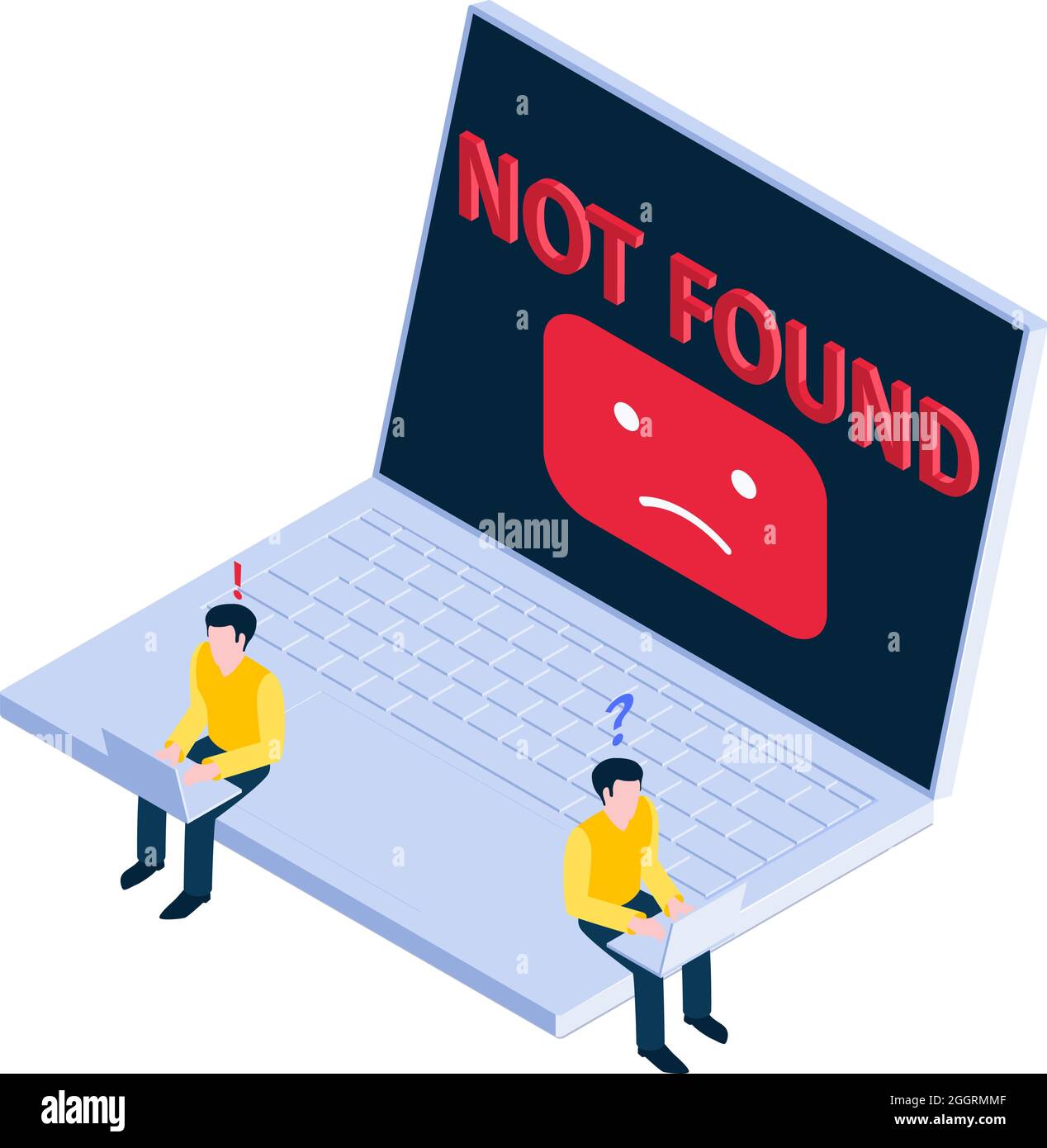 Social disconnect Stock Vector Images - Alamy