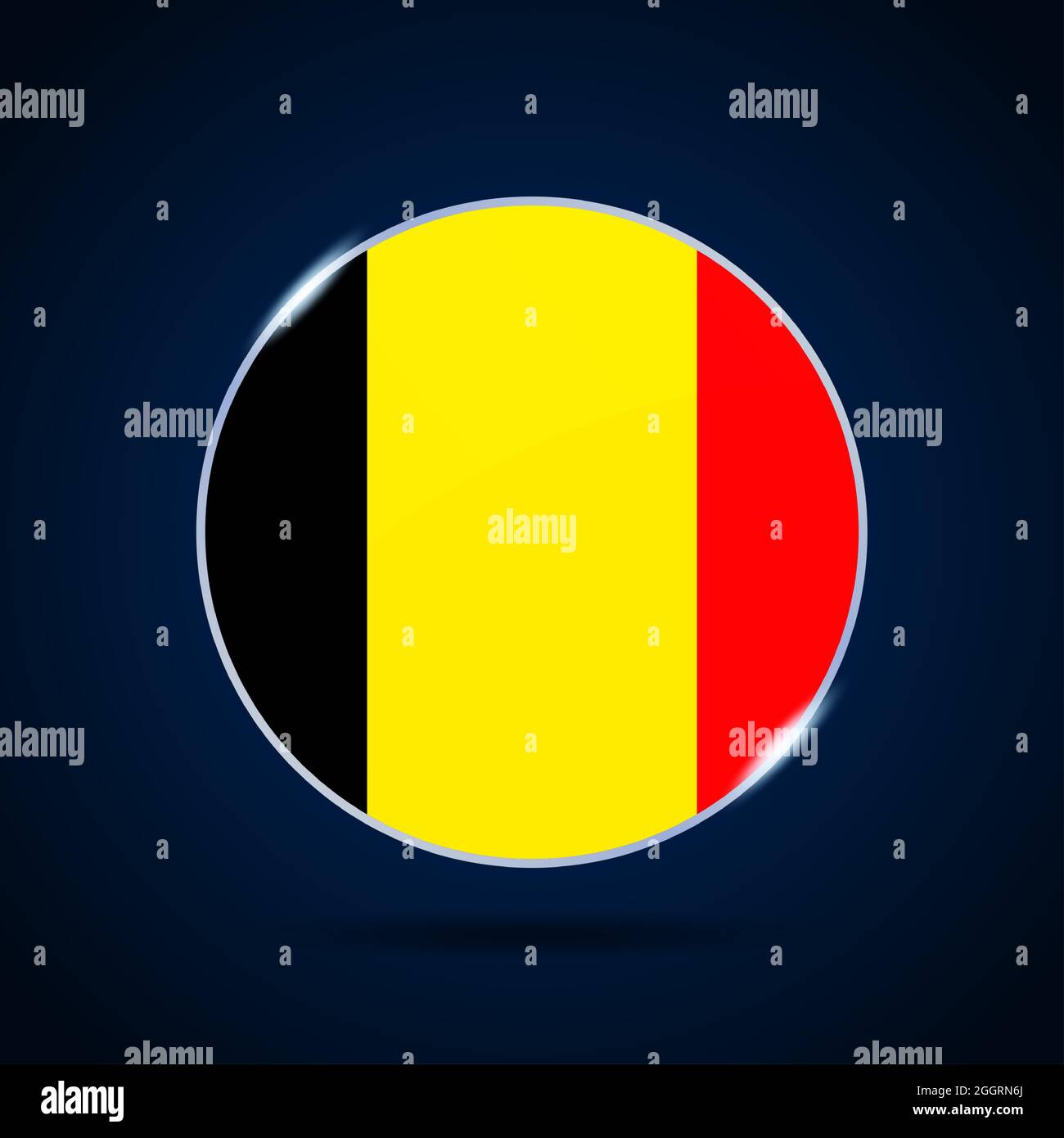 3d flag of the brussels Stock Vector Images - Alamy