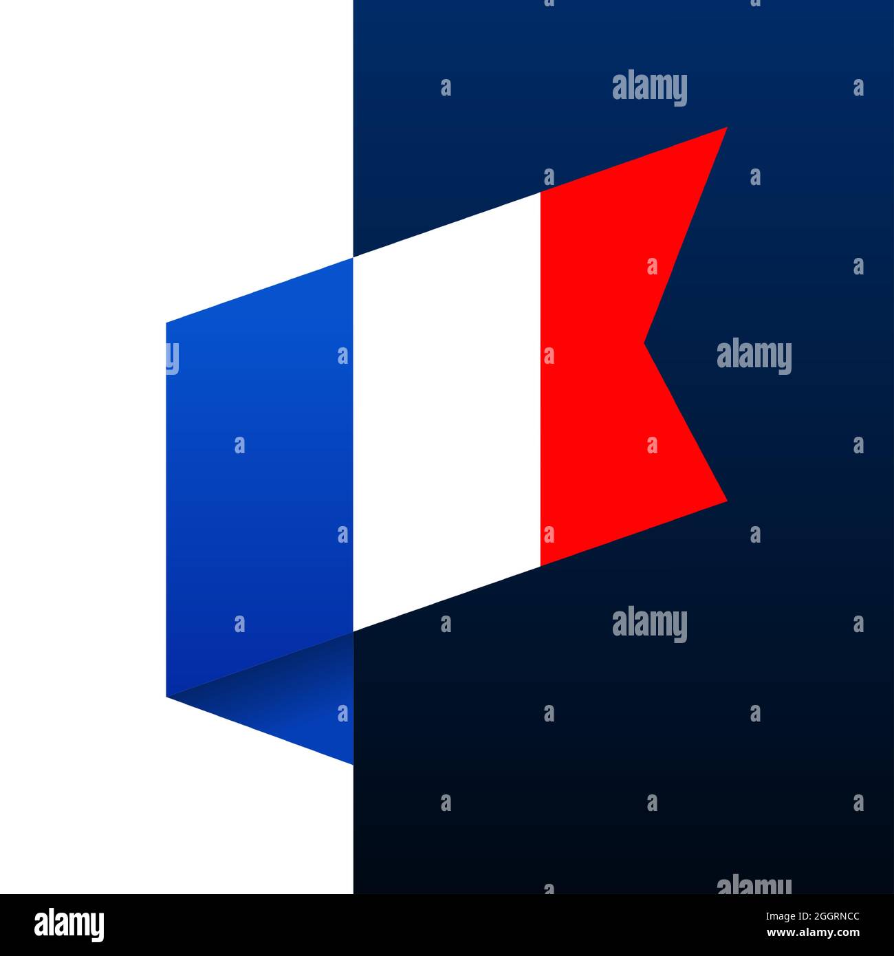 French corner flag hi-res stock photography and images - Alamy