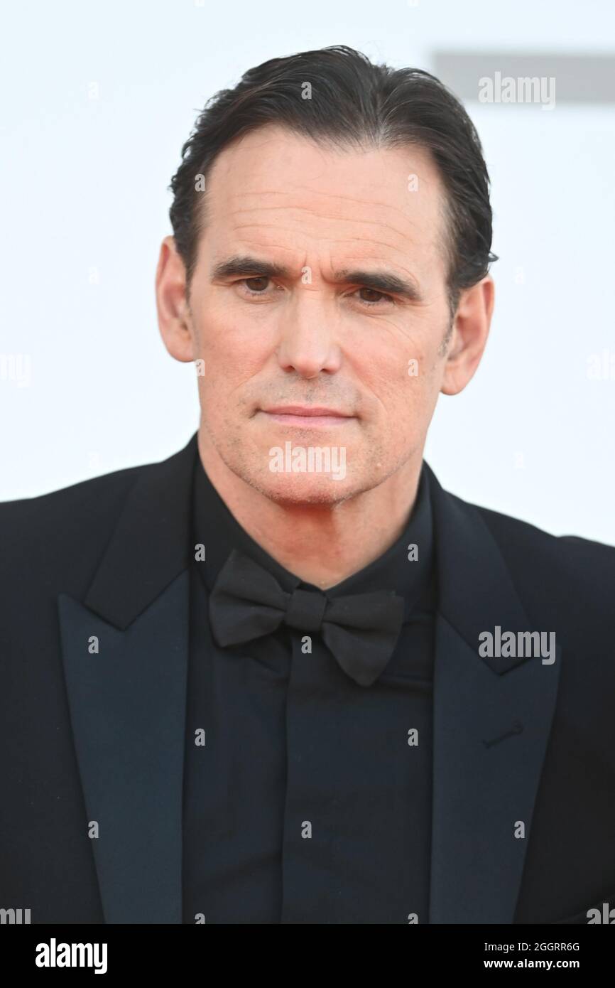 Venice Italy 02nd Sep 2021 American Actor Matt Dillon Attends The