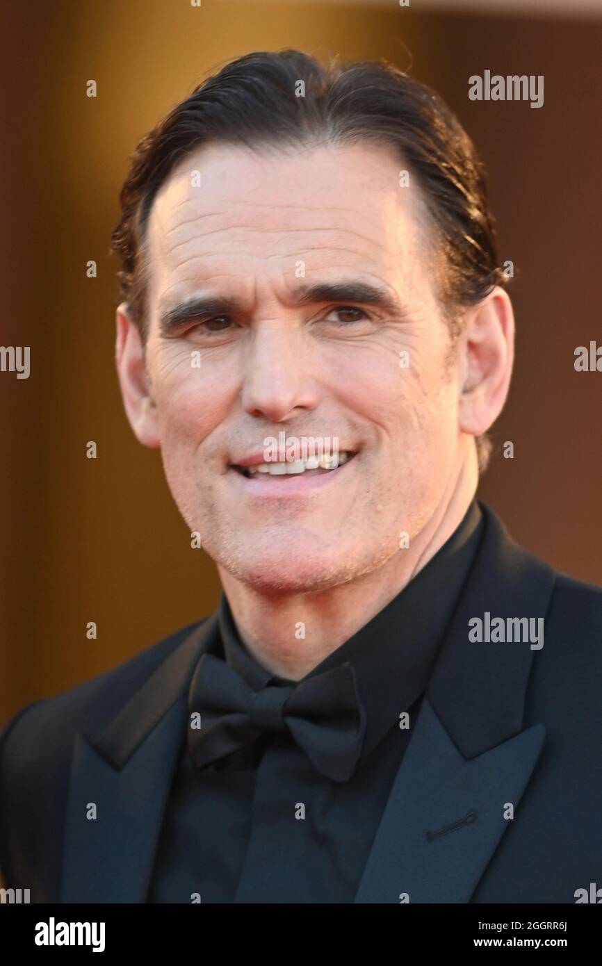 Venice Italy 02nd Sep 2021 American Actor Matt Dillon Attends The