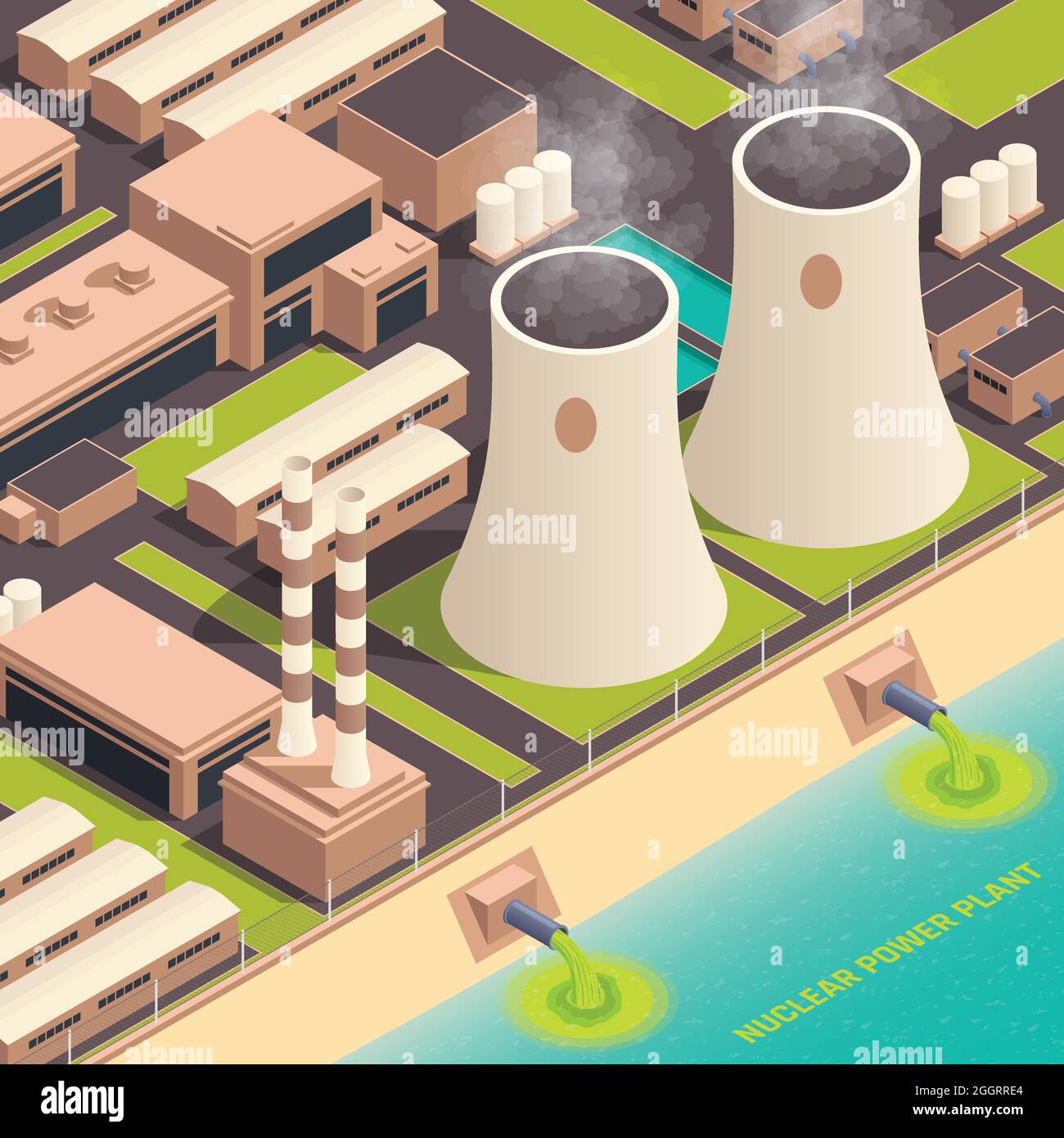 Toxic waste nuclear chemical pollution biohazard composition with ...