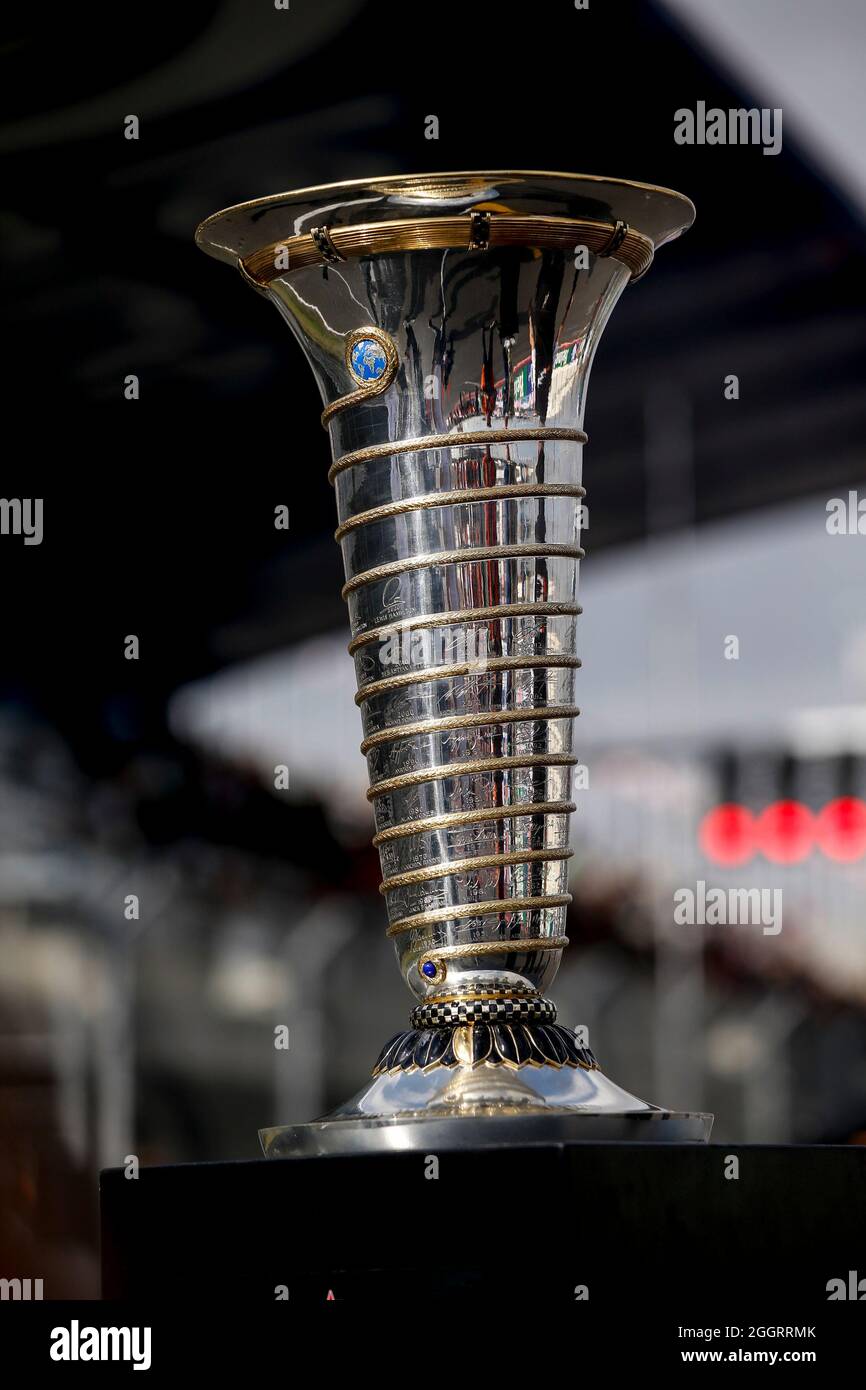 Zandvoort, Netherlands. 2nd Sep, 2021. World championship trophy, F1 ...