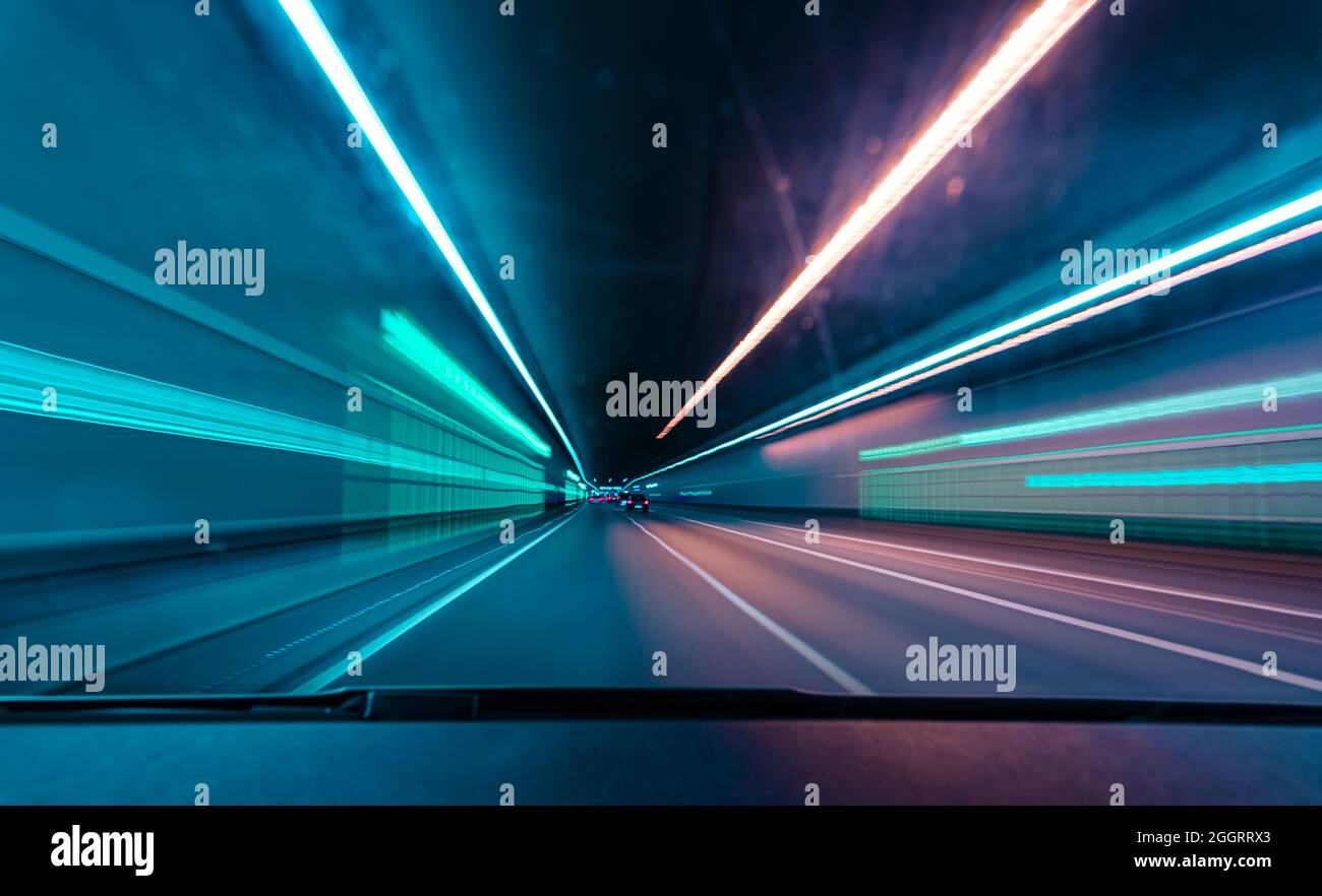 Front view abstract line connection hi-res stock photography and images ...