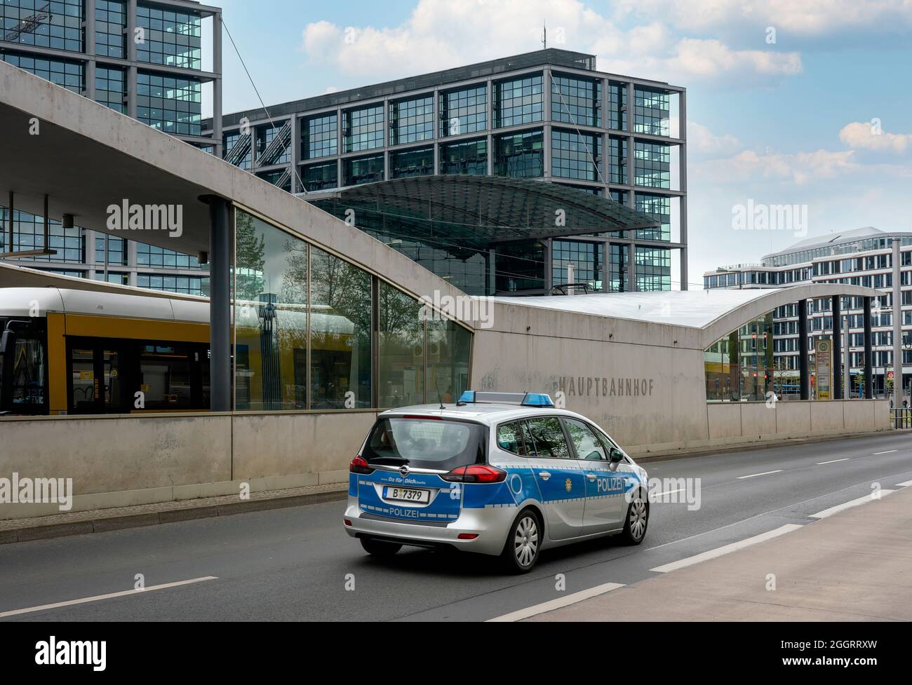 Police Vehicle In Berlin Stock Photo - Alamy