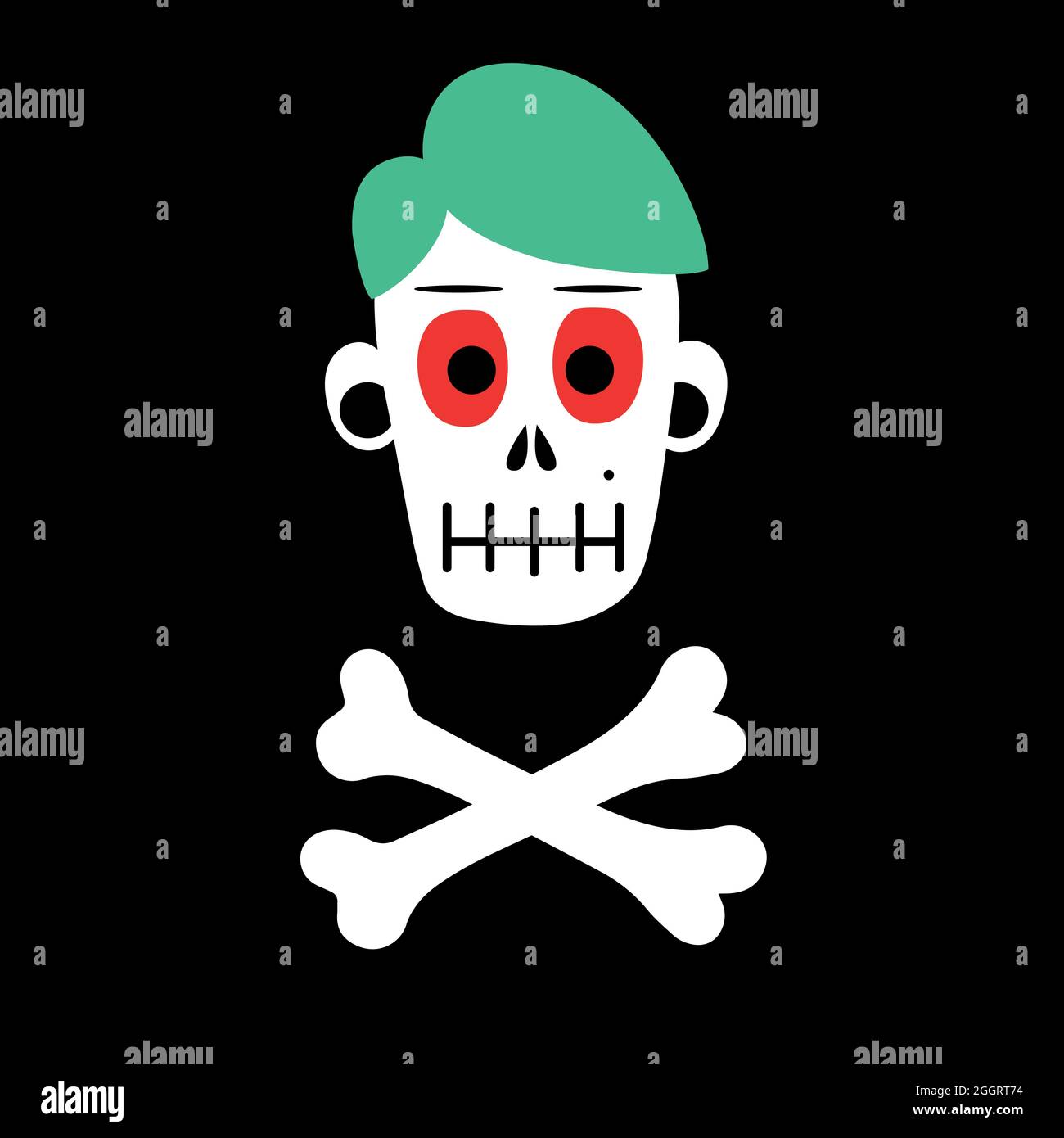 Zombie and tie Stock Vector Images - Alamy