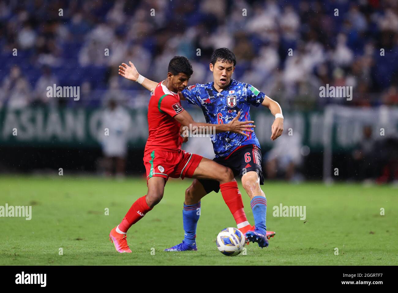 Osaka, Japan. 1st Sep, 2021. Issam Al Sabhi (OMA), Wataru Endo (JPN ...