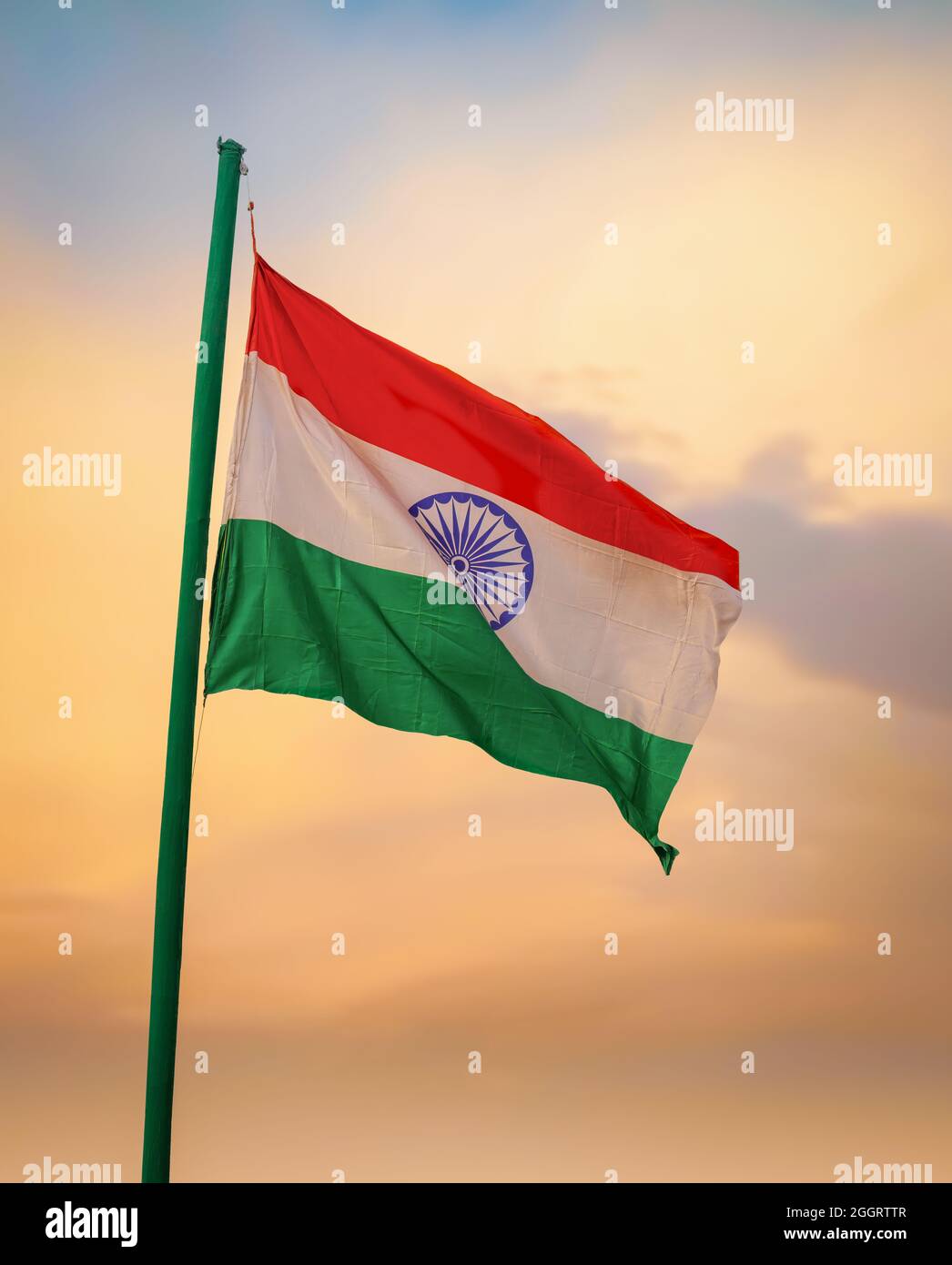 Indian flag blue background hi-res stock photography and images - Alamy
