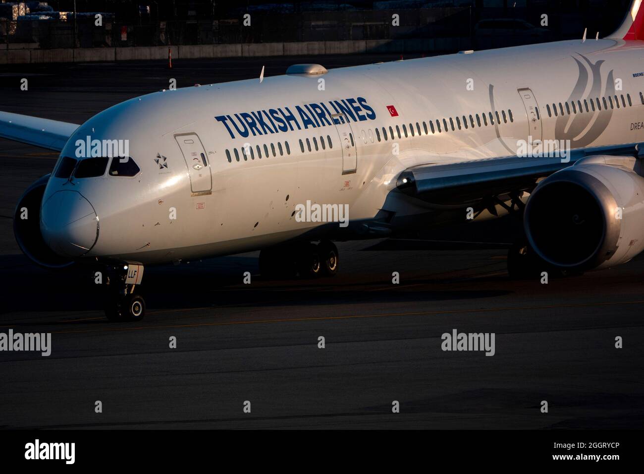 San Francisco, California, USA. 1st Sep, 2021. A Turkish Airlines ...