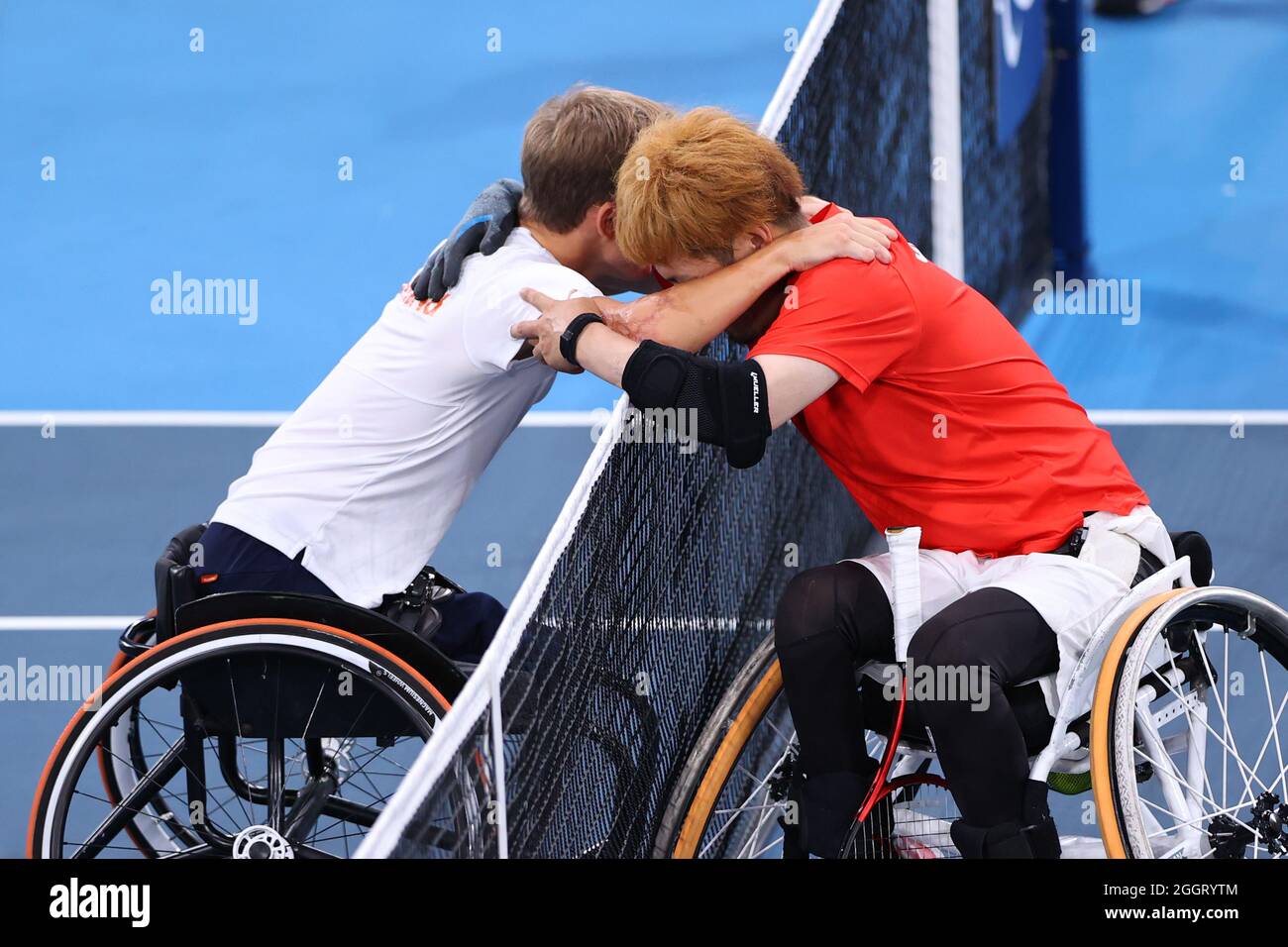 Tokyo, Japan. 3rd Sep, 2021. (L-R) Niels Vink (NED), Koji Sugeno (JPN ...