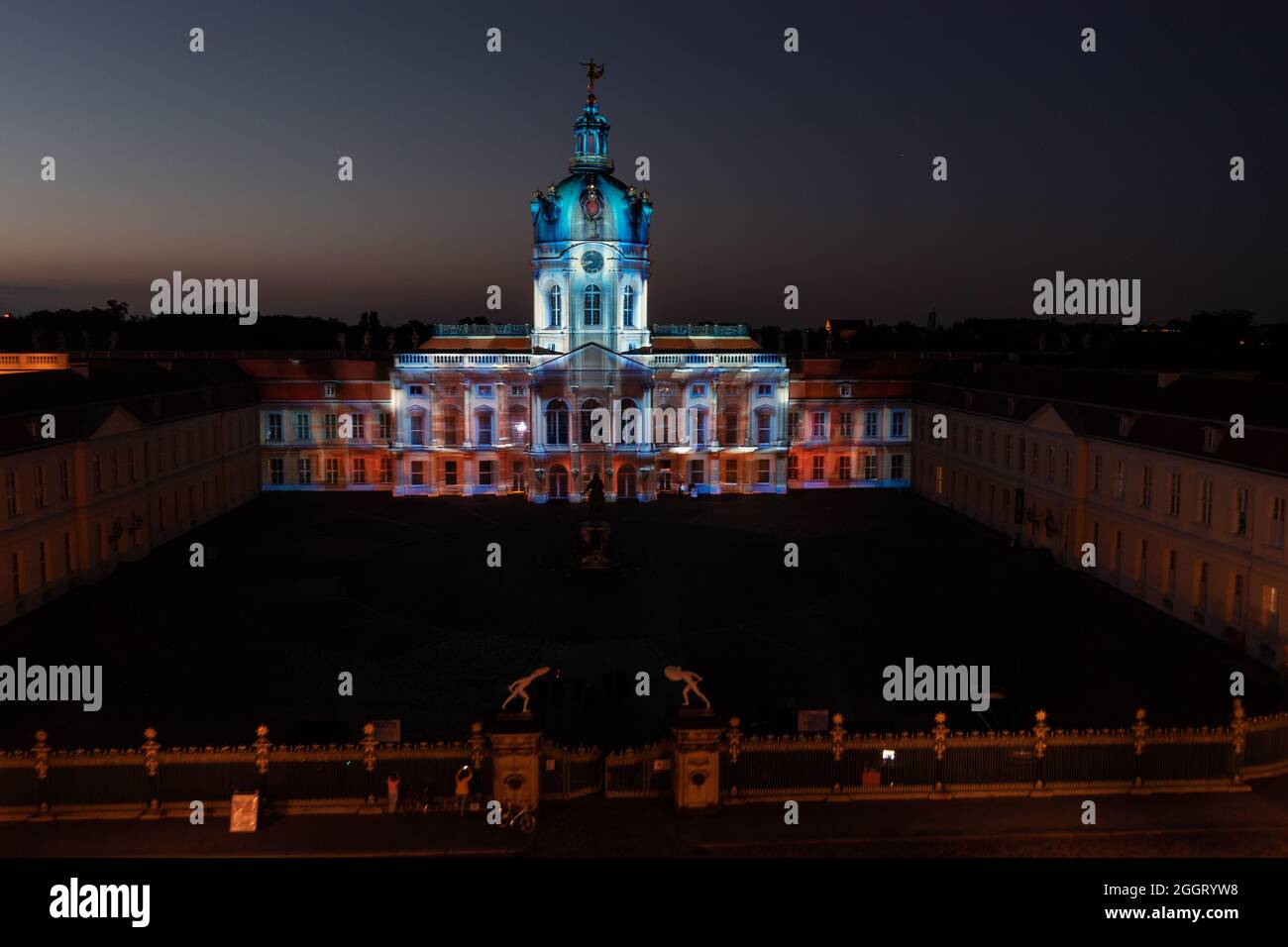 Berlin, Germany. 02nd Sep, 2021. The Charlottenburg Palace is ...
