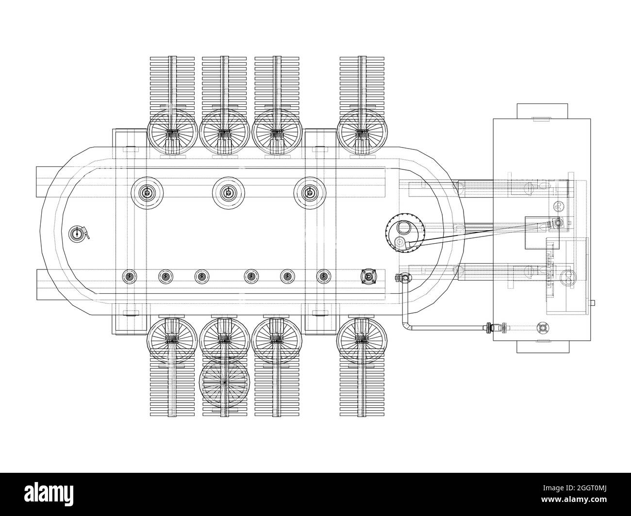 High-voltage transformer. Vector Stock Vector Image & Art - Alamy