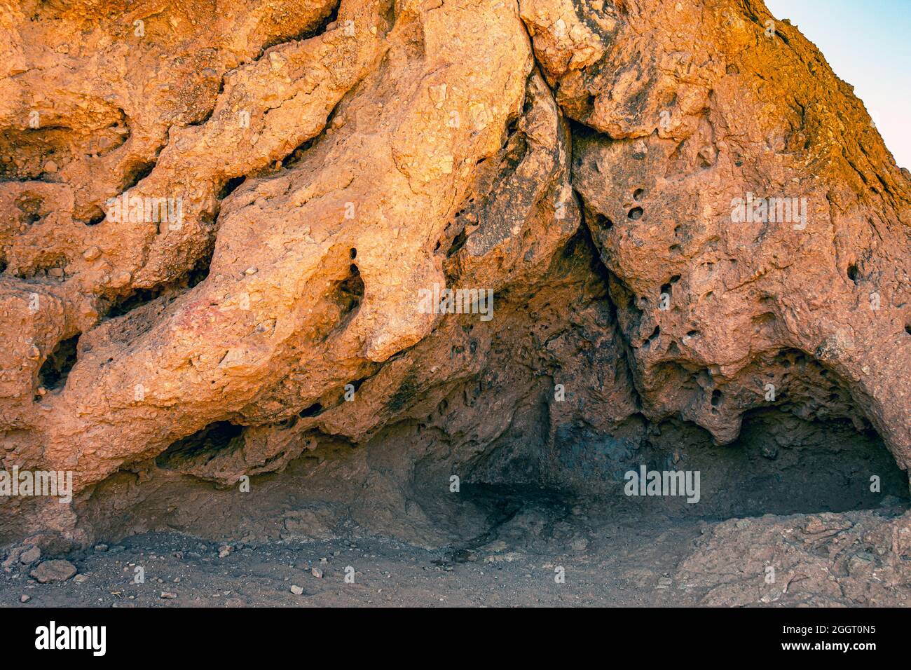 Hole in the Rock is a geological formation at Papago Park located in ...