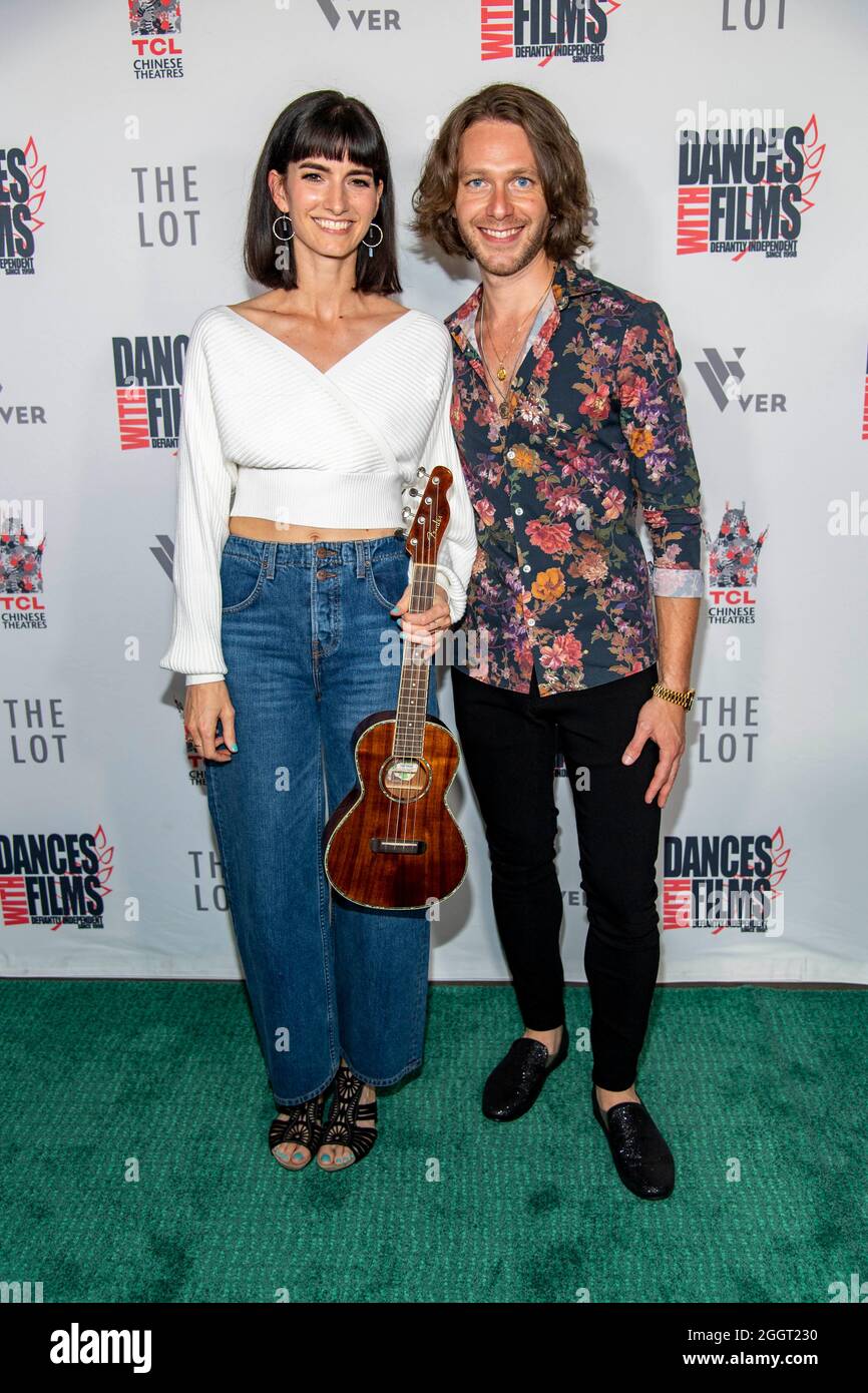 Los Angeles, USA. 2nd Sep 2021. Jannette Bloom, Christopher Kozak ...