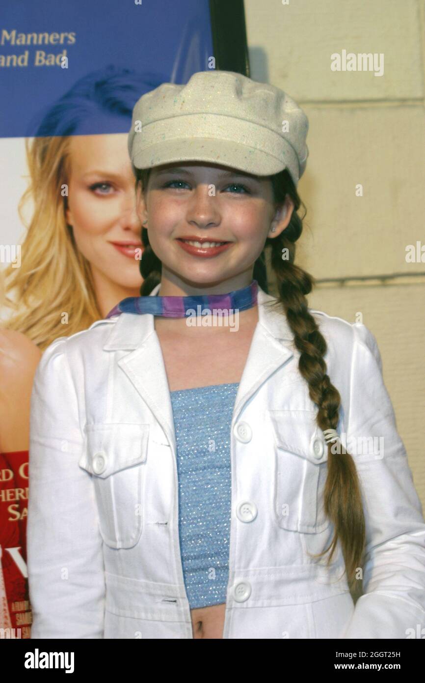 Daveigh Chase 07/29/03 LE DIVORCE at Mann's Festival Theatre, Westwood ...