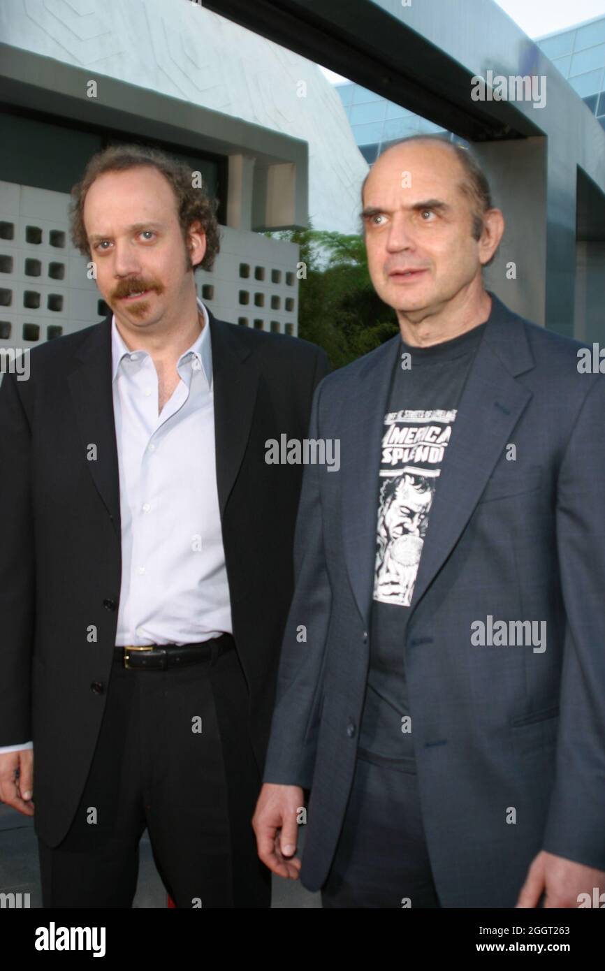 Paul Giamatti, Harvey Pekar, 08/07/03 "American Splendor" Premiere at ...