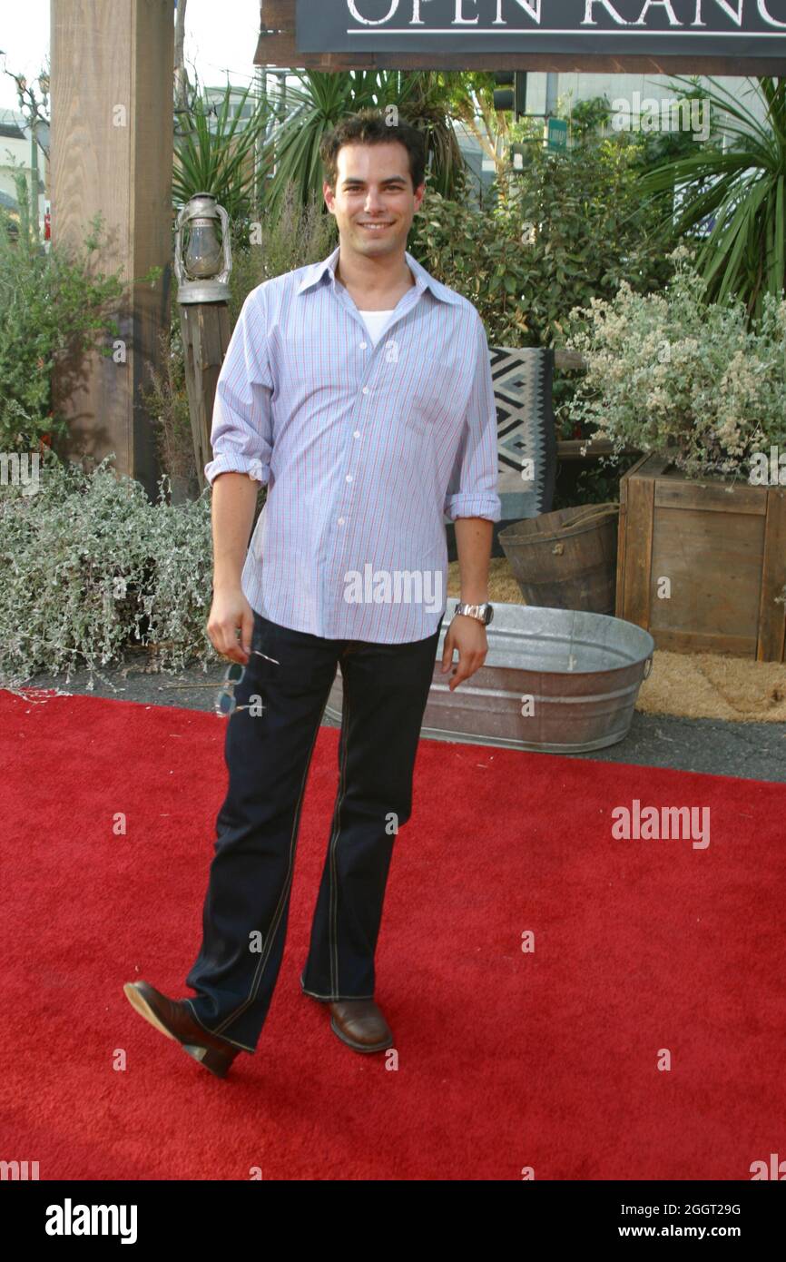 Jamie Elman 08/11/03 OPEN RANGE premiere at Cinerama Dome Theater ...