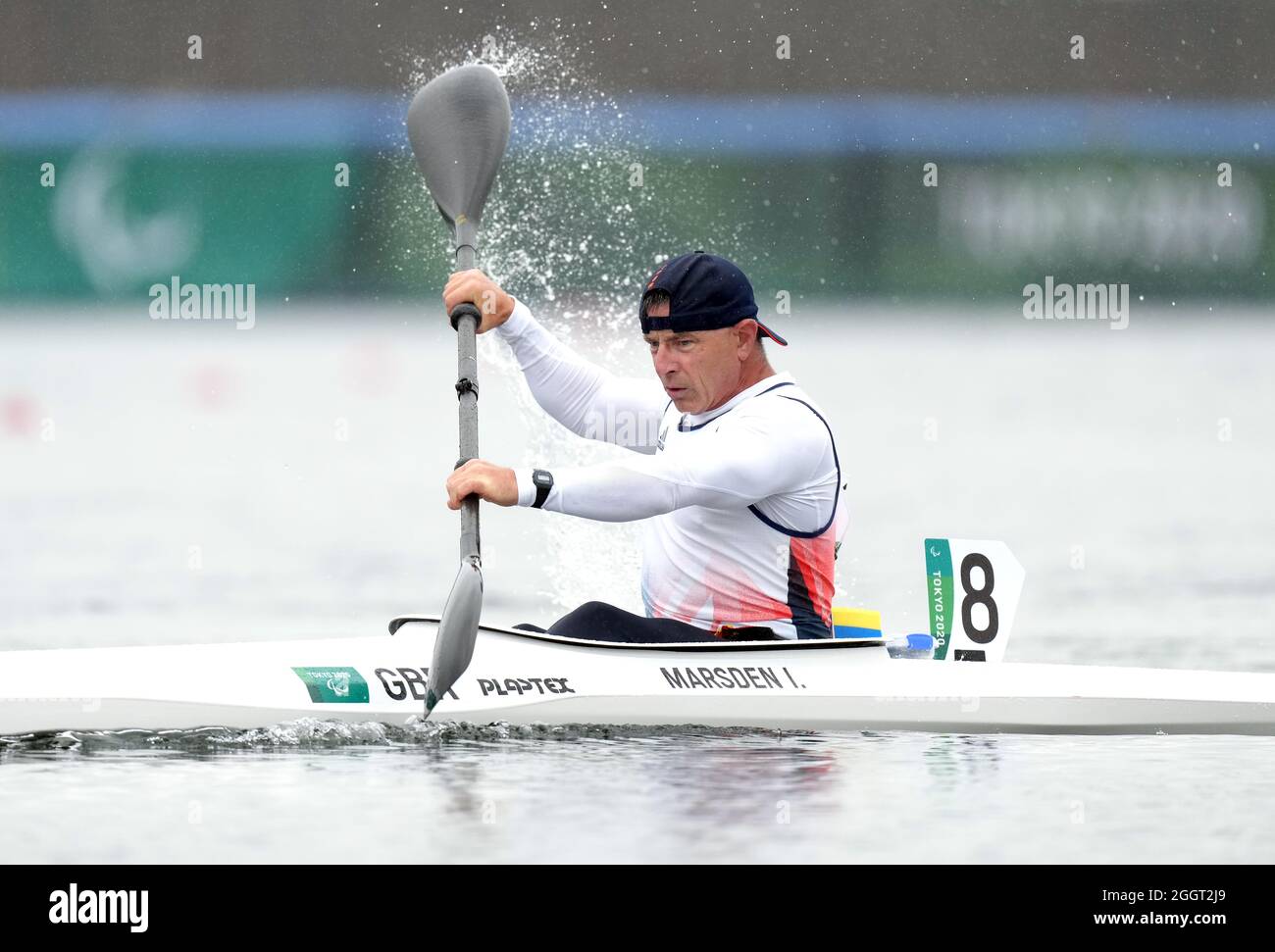 Great Britain's Ian Marsden competes in the Men's Kayak Single 200m ...