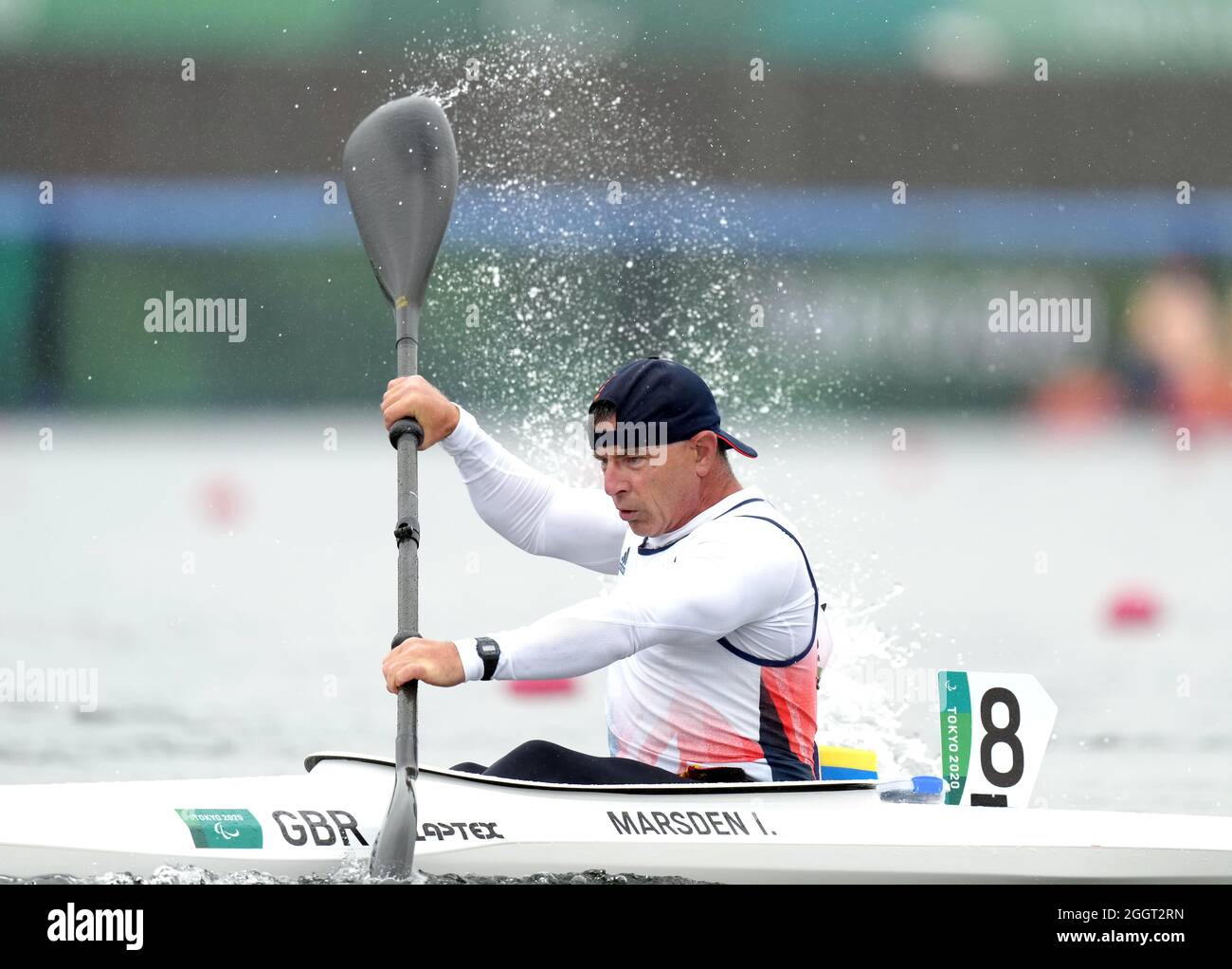 Great Britain's Ian Marsden competes in the Men's Kayak Single 200m ...