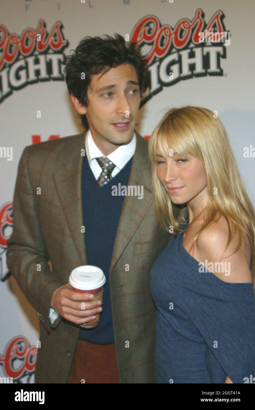 Adrien Brody, Michelle Dupont, 12/07/03 COLD MOUNTAIN at Mann National ...