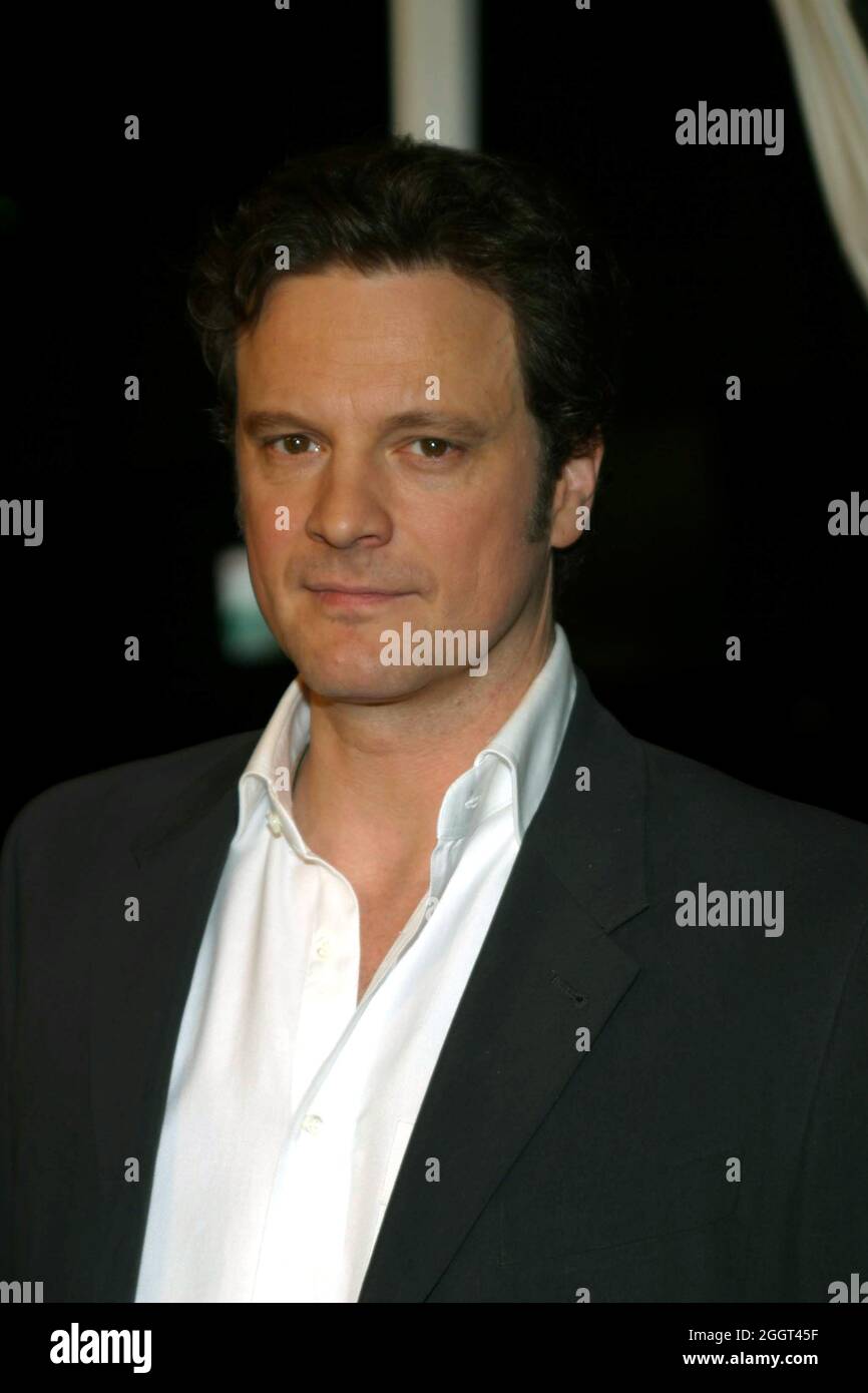 Colin Firth 12/10/03 GIRL WITH A PEARL EARRING at The Academy of Motion ...