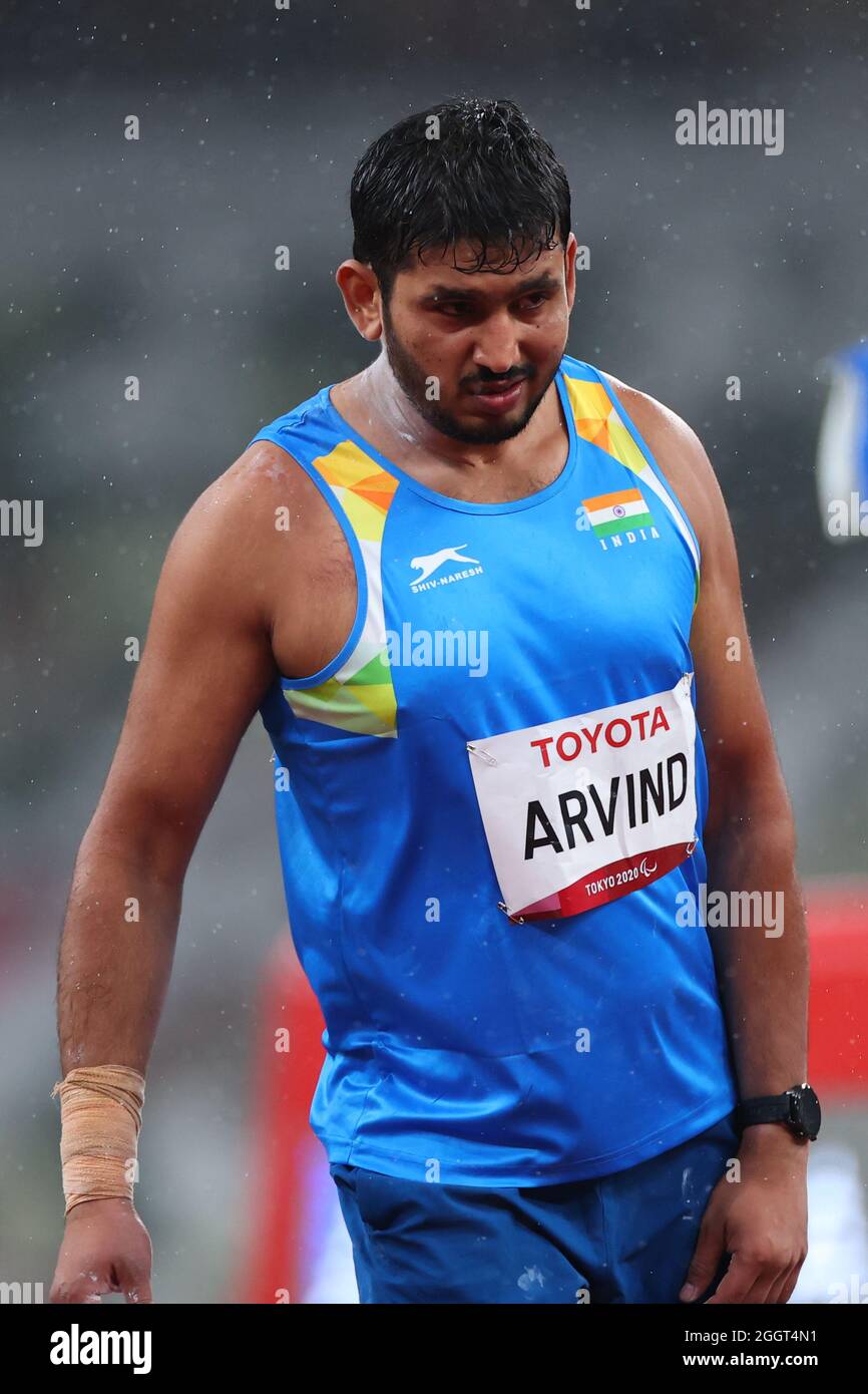 Tokyo, Japan. 2nd Sep, 2021. ARVIND Arvind (IND) Athletics : Men's Shot ...