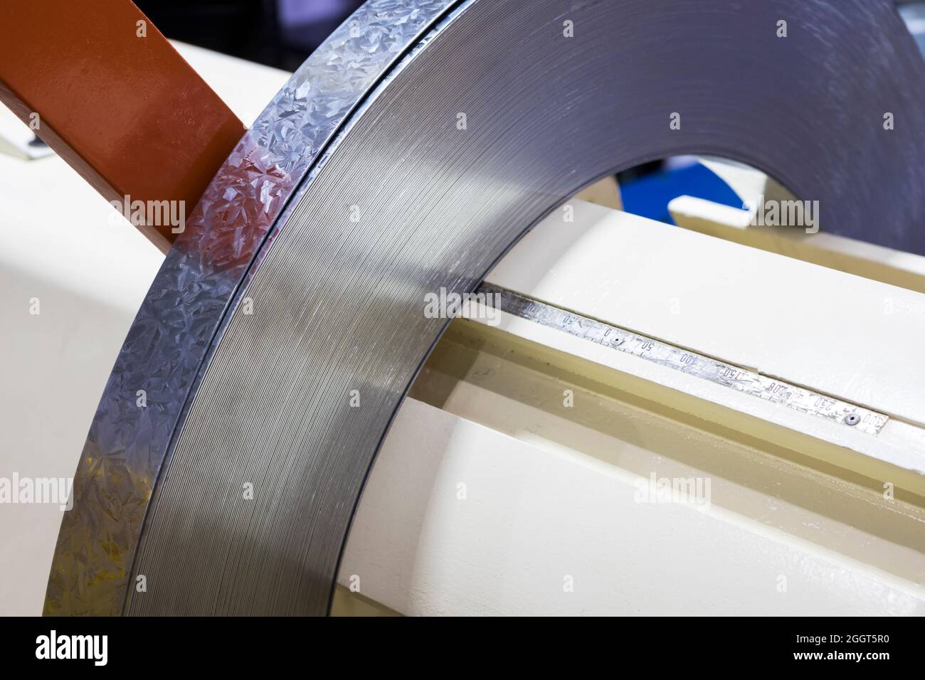 stainless steel coil roll in machine ; ready to use in cold rolling ...